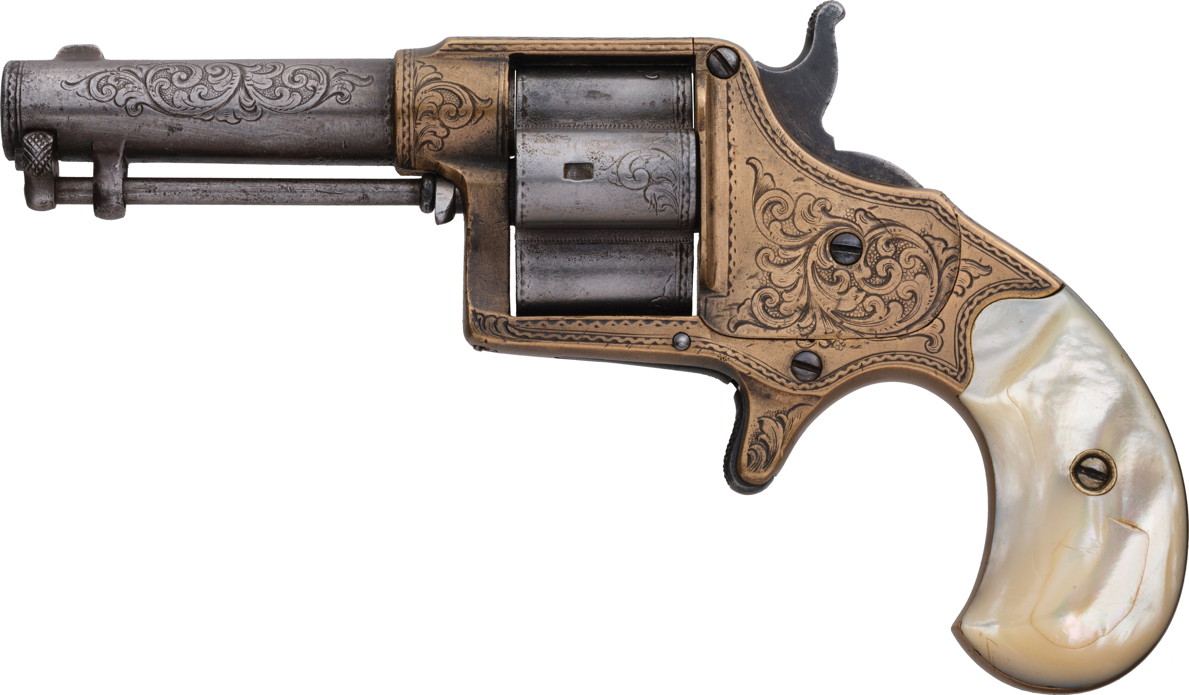 Factory Engraved Colt House Model "Cloverleaf" Revolver | Rock Island ...