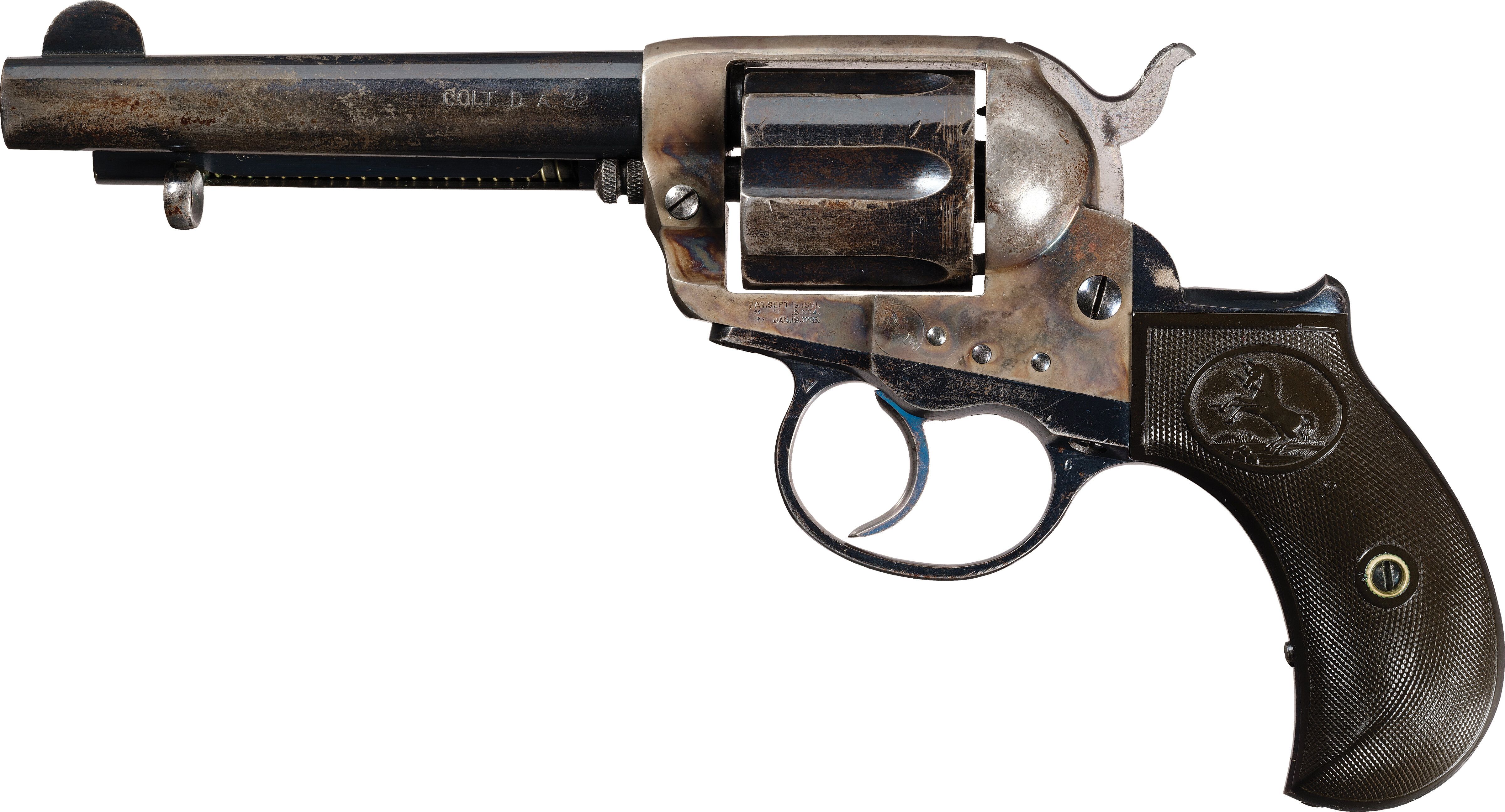 Antique Colt 1877 "Rainmaker" .32 Revolver with Factory Letter | Rock ...
