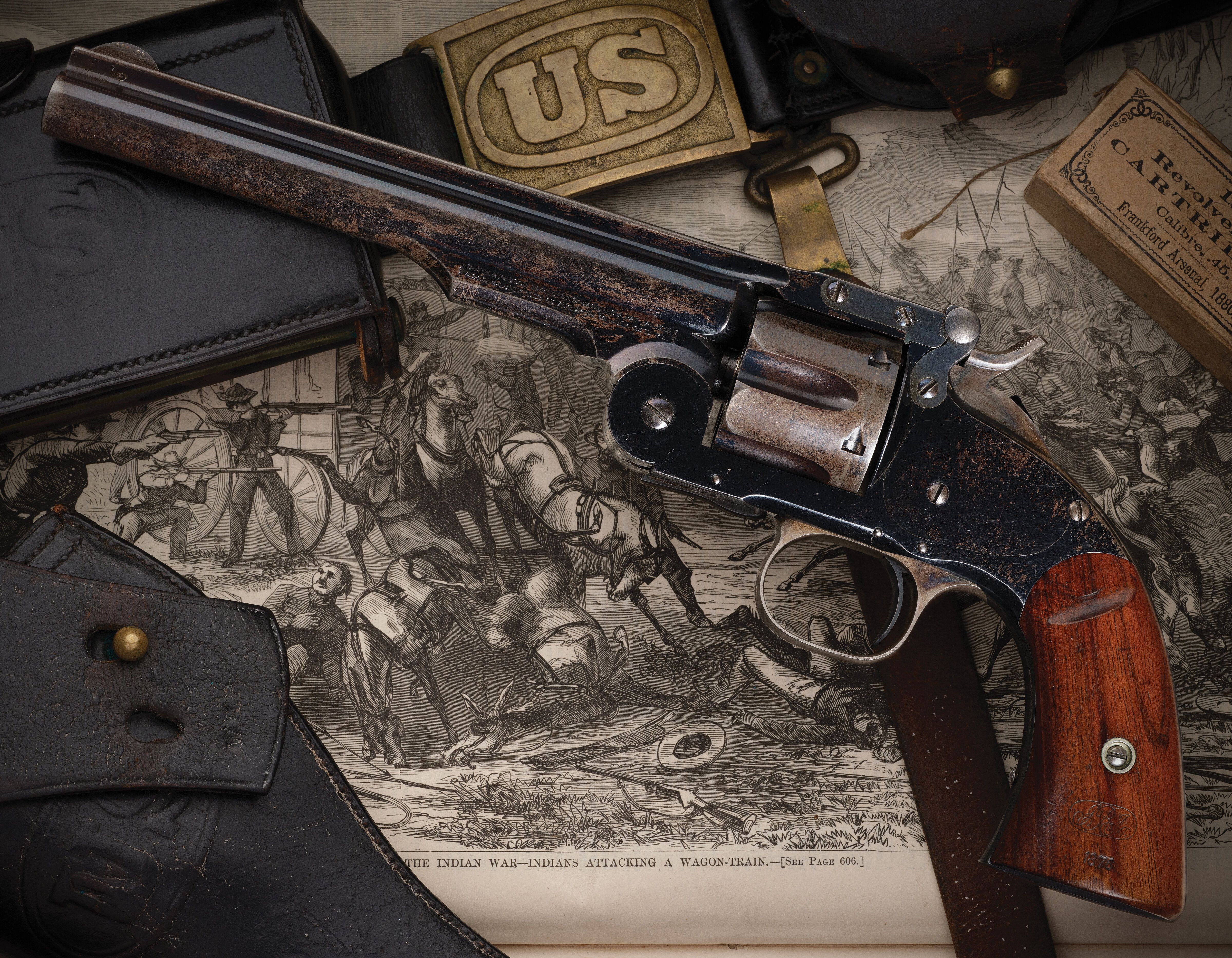 U.S. Smith & Wesson Second Model Schofield Revolver | Rock Island Auction