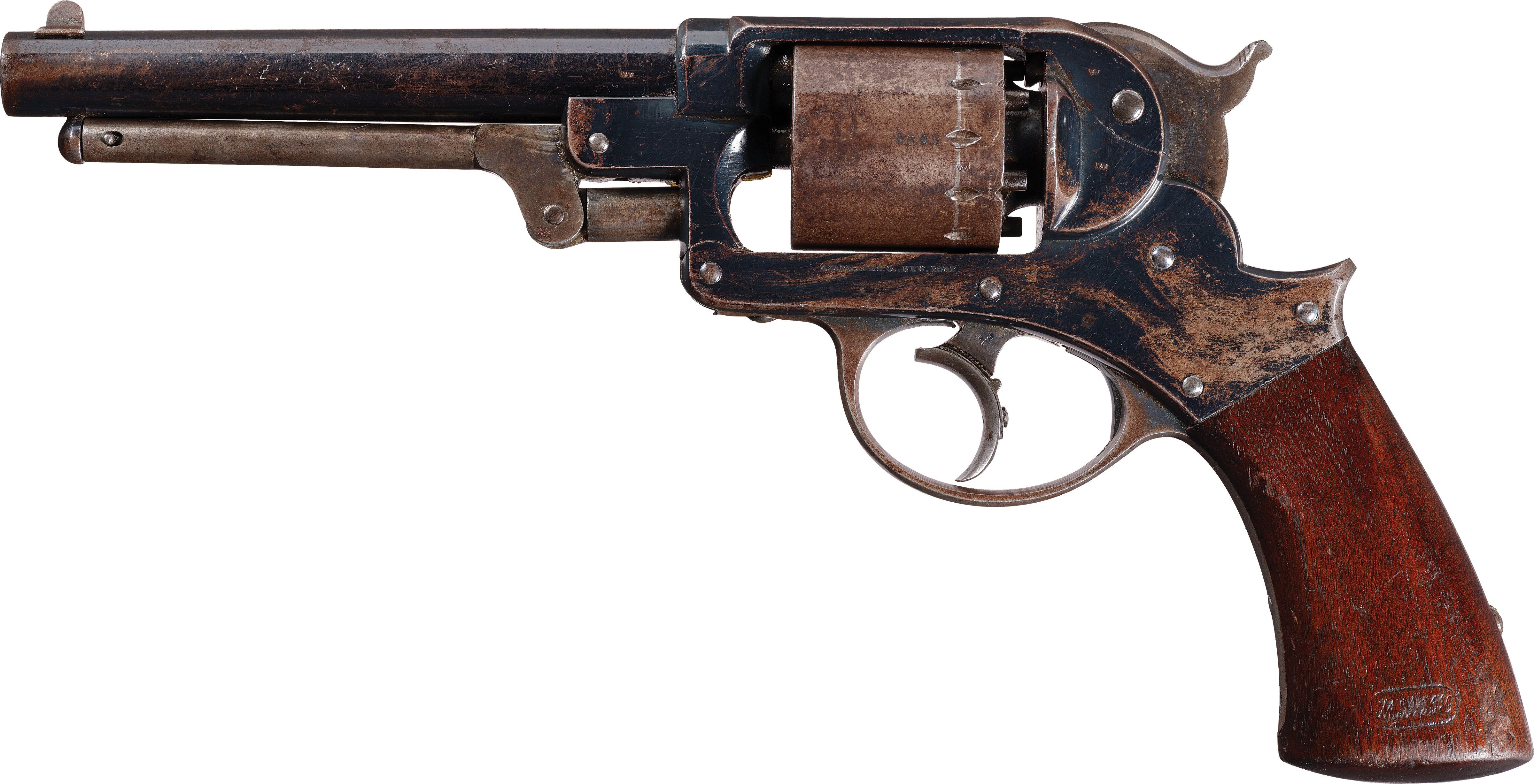 Civil War U.S. Starr Model 1858 Army Double Action Revolver | Rock ...