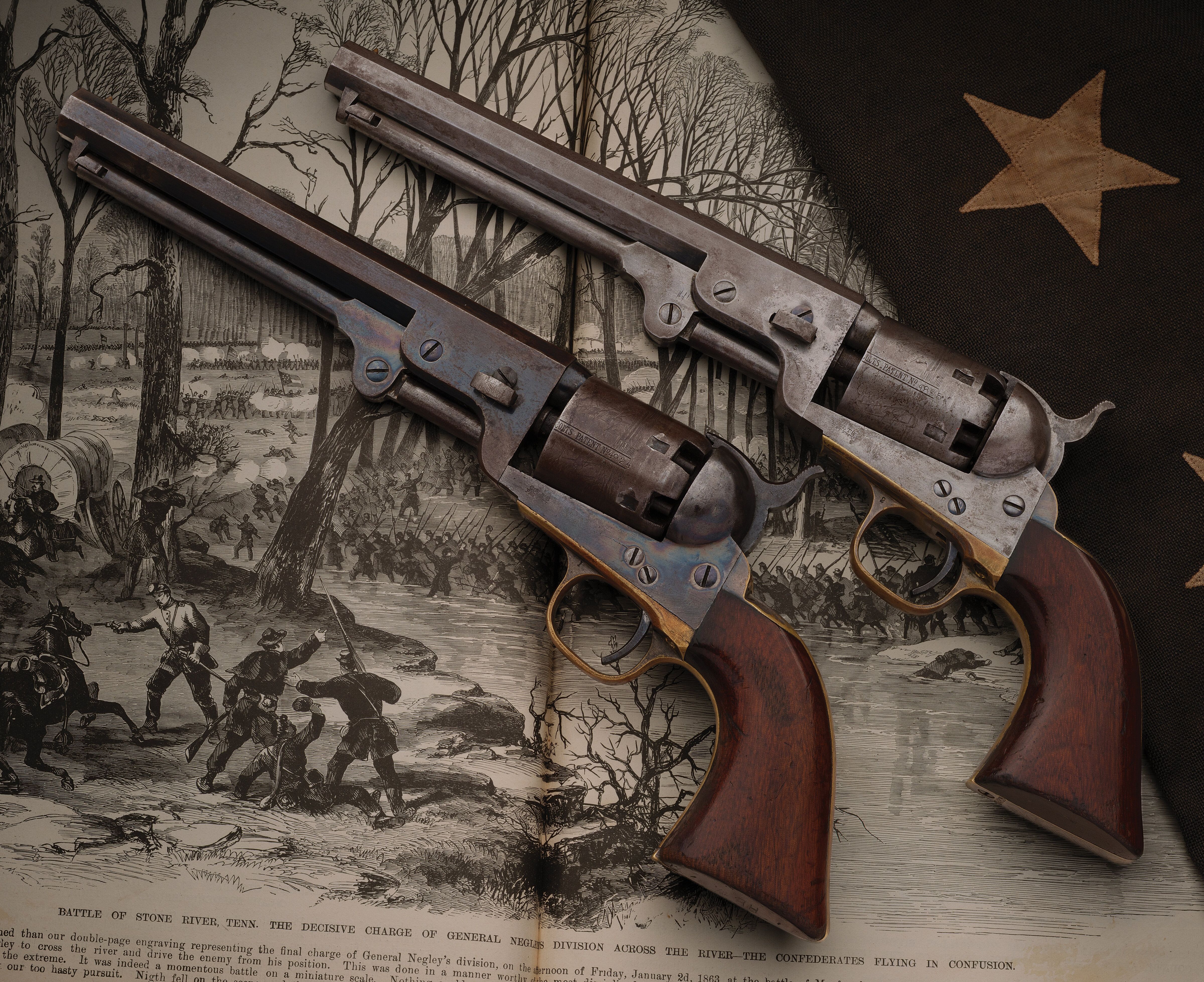 Lt. Col. W. H. Martin Inscribed Pair of Colt 1851 Navy Revolvers | Rock ...