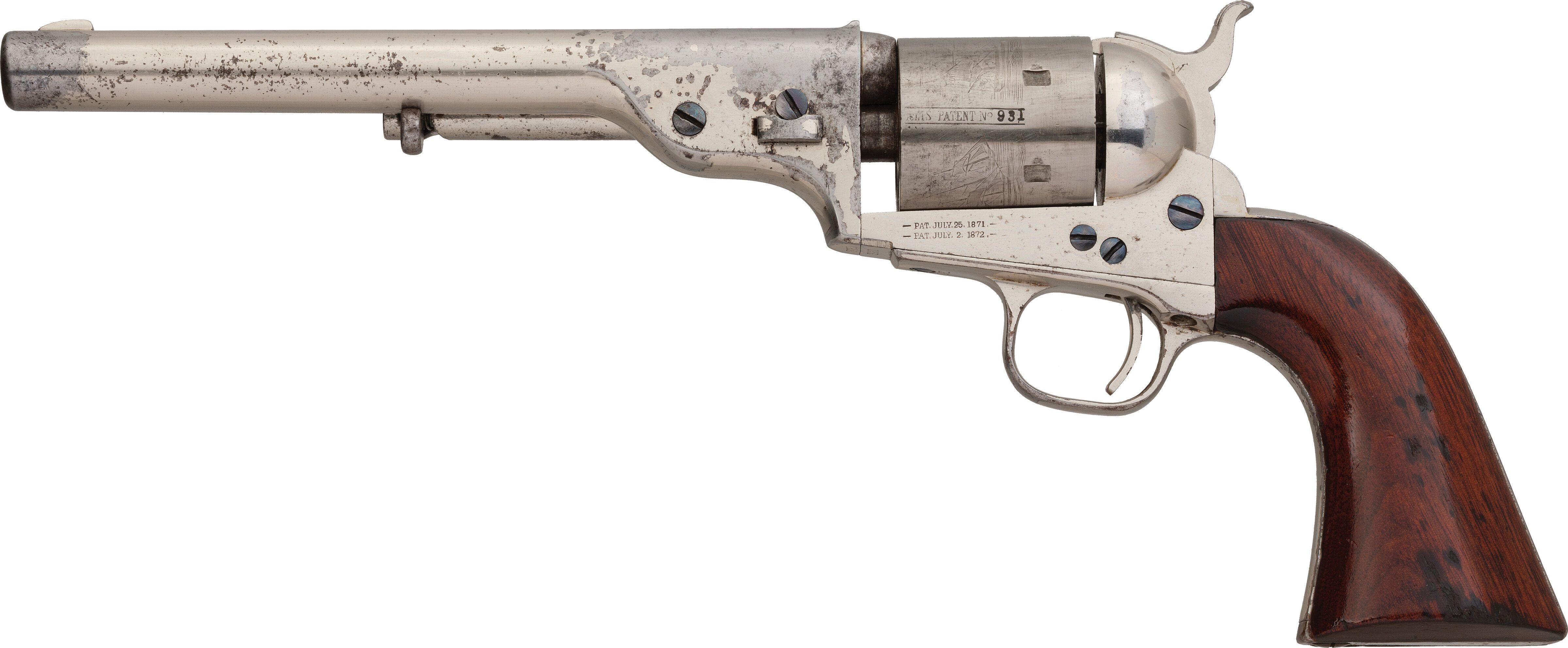Colt Model 1871-1872 Open Top Single Action Revolver | Rock Island Auction