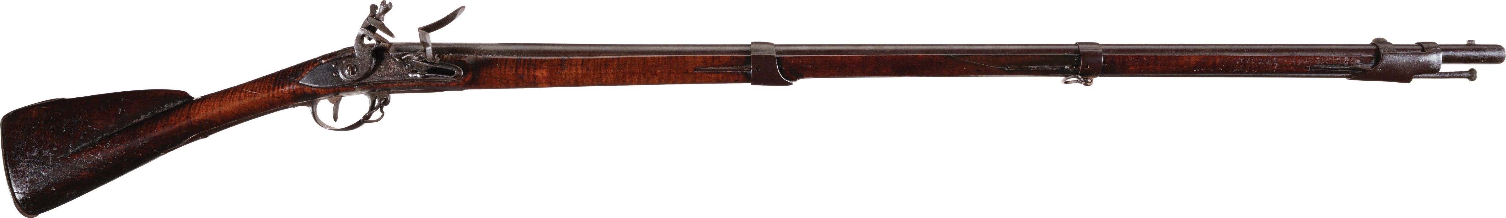 Revolutionary War Era Musket with Curly Maple Stock | Rock Island Auction