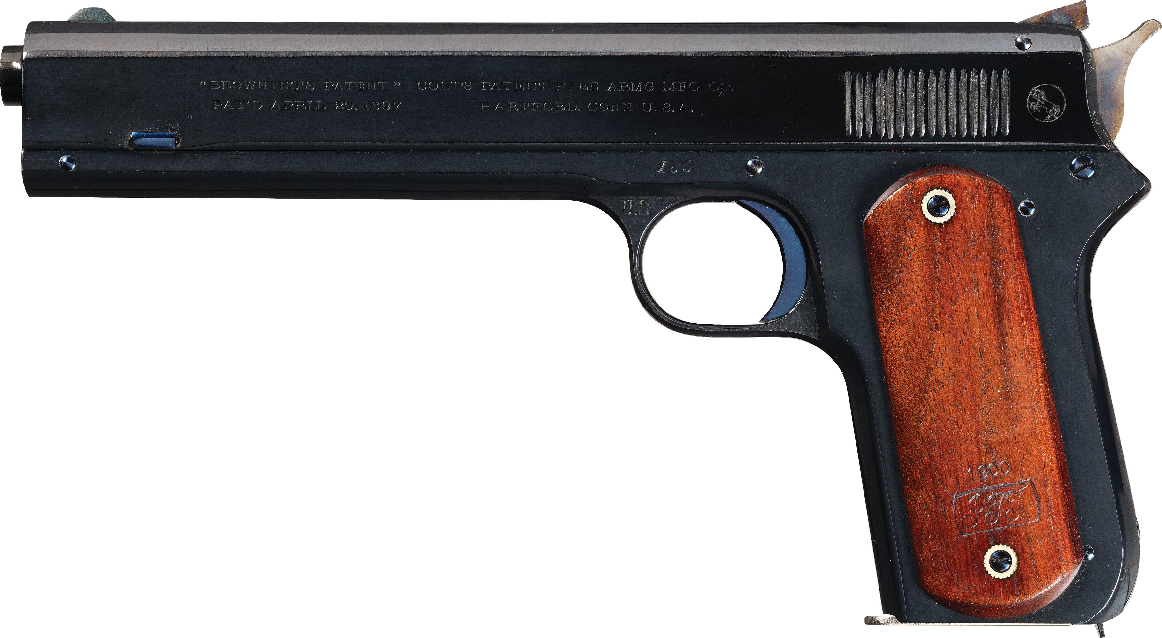 U.S. First Contract Colt Model 1900 "Sight Safety" Pistol | Rock Island ...