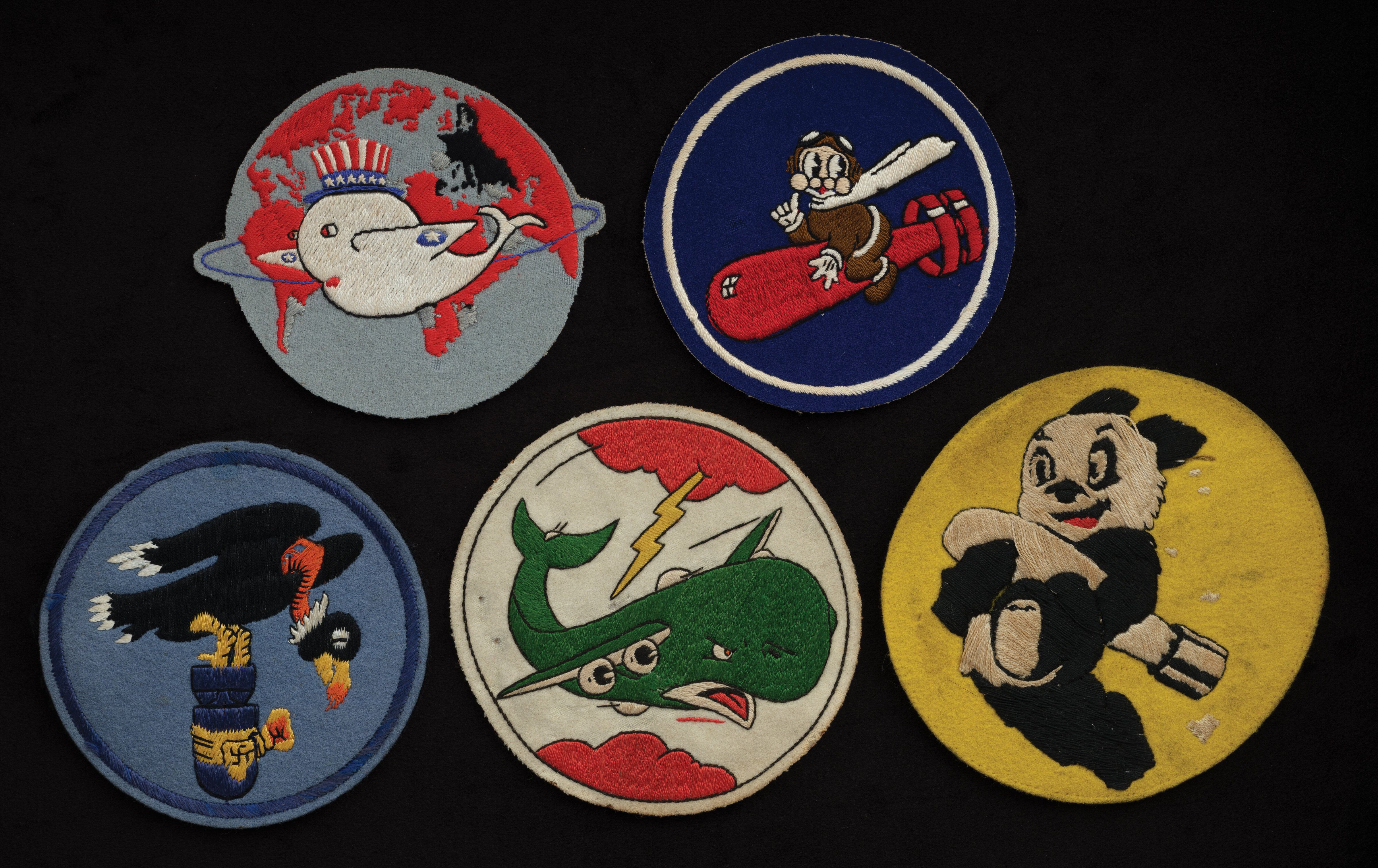 Five U.S. World War II Bomber Patches, Four from the 93rd Group | Rock ...