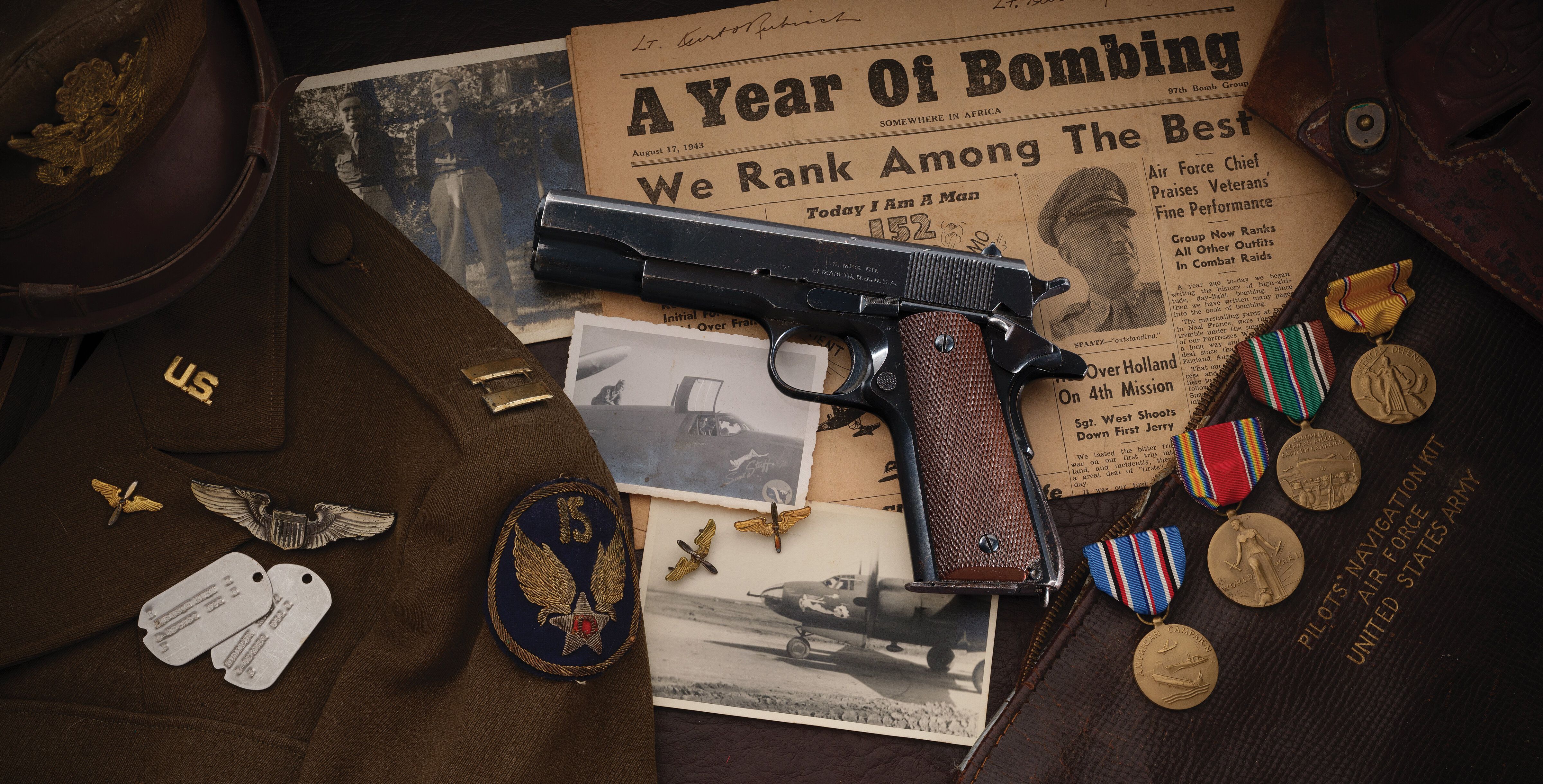 World War II U.S. Singer Manufacturing Co. Model 1911A1 Pistol | Rock ...