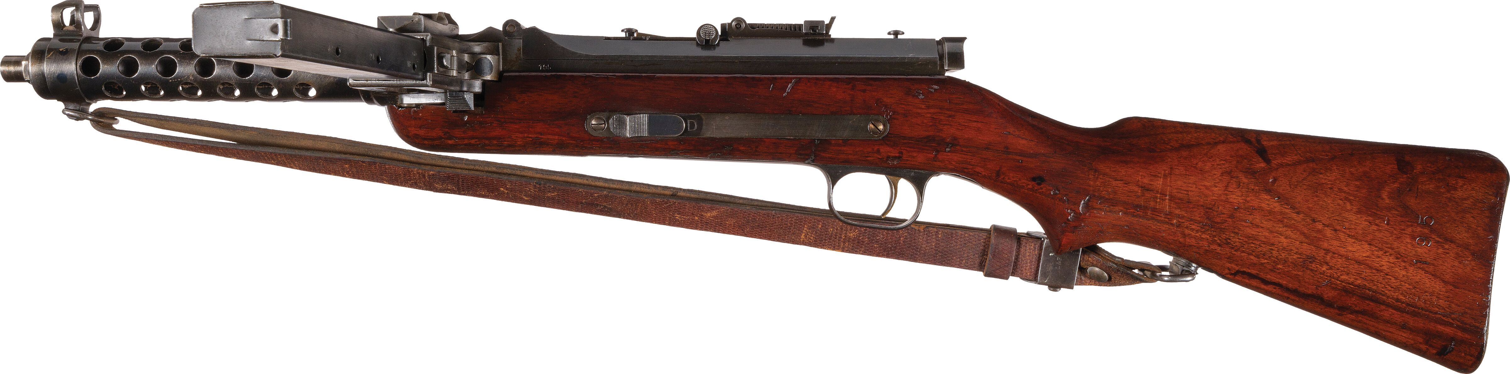 WWII Austrian Steyr MP34 Submachine Gun, Class III/NFA DEWAT C&R | Rock ...