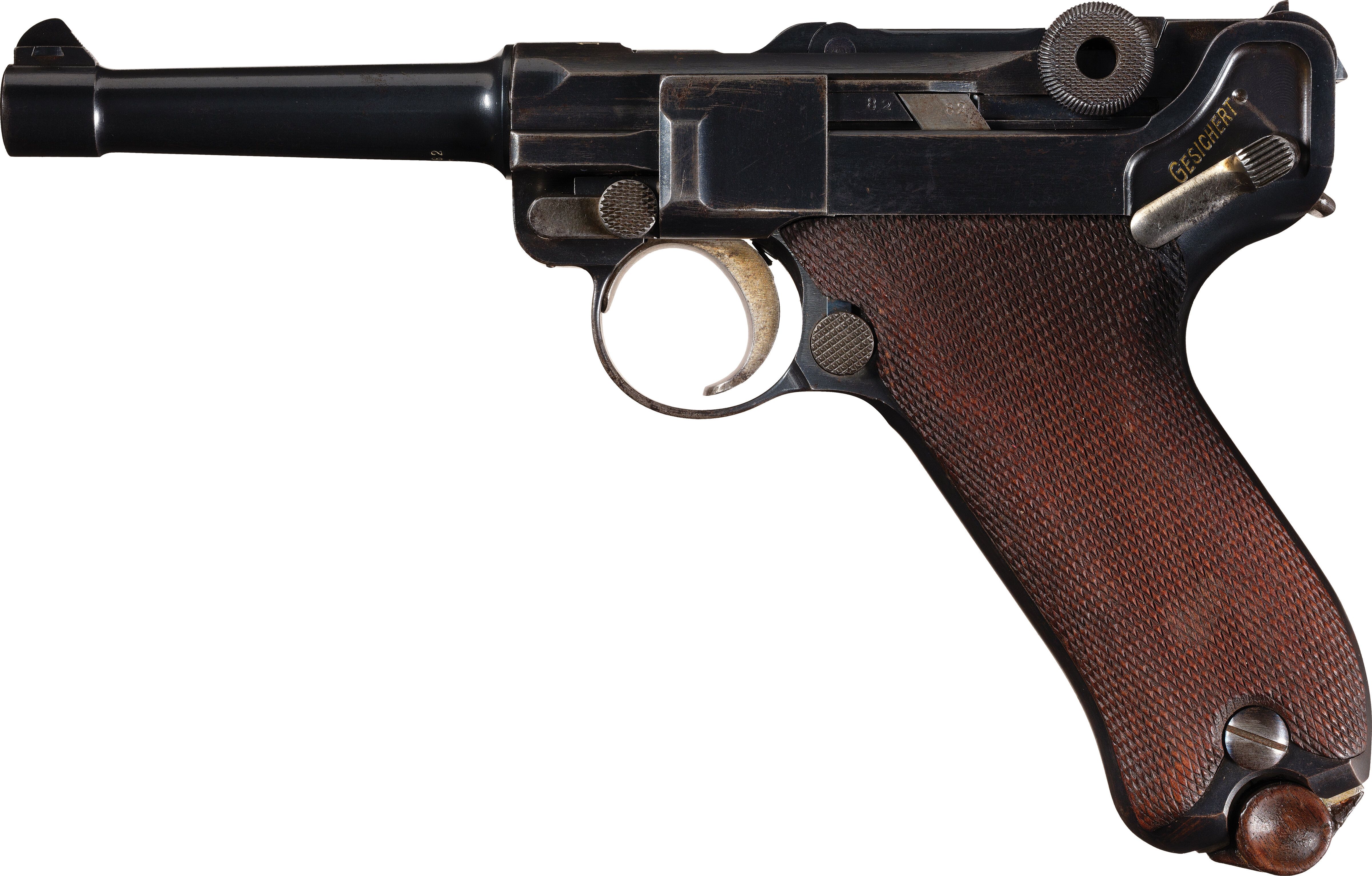 First Issue Imperial German DWM "1910" Date Luger Pistol | Rock Island ...