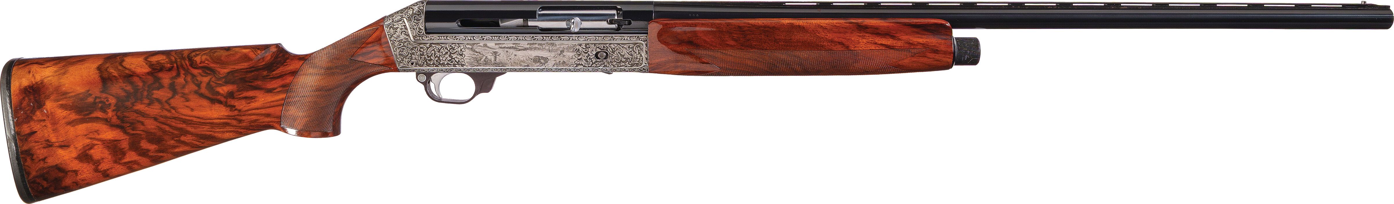 Master Game Scene Engraved Benelli 20 Ga. Semi-Automatic Shotgun | Rock ...