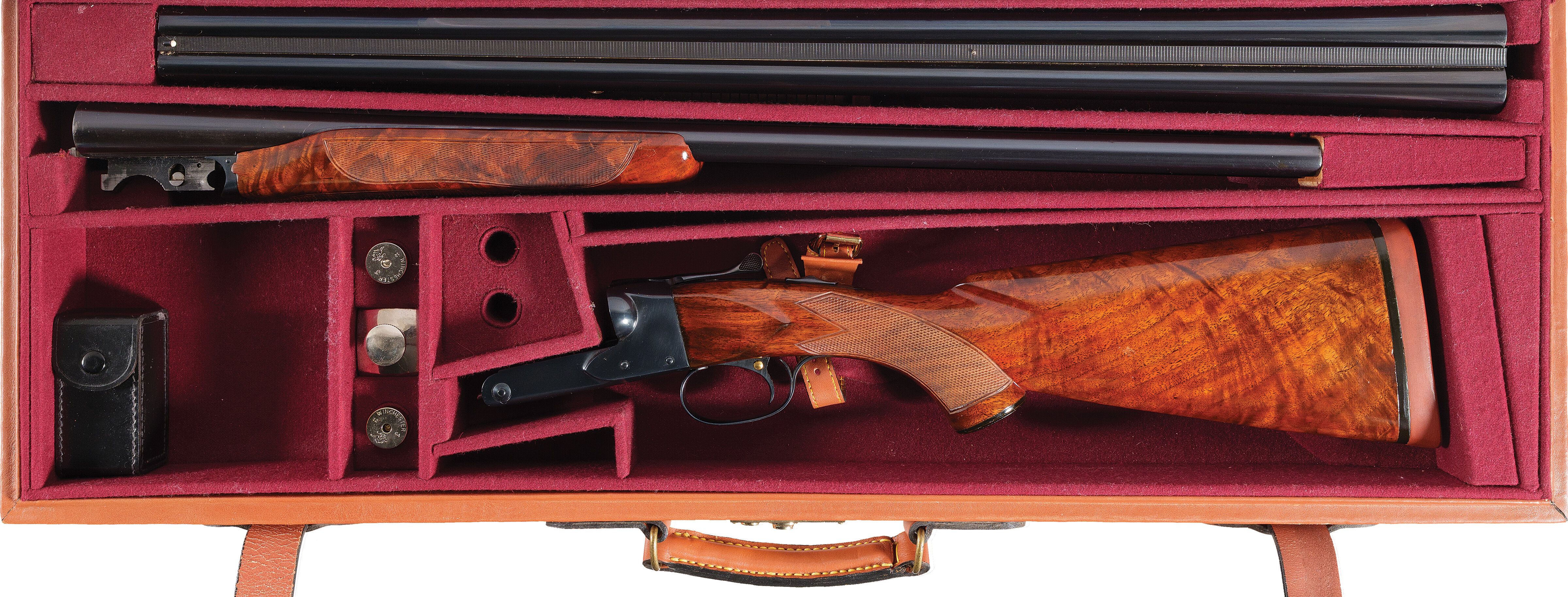 Winchester Model 21 Double Barrel Shotgun Two Barrel Set | Rock Island ...