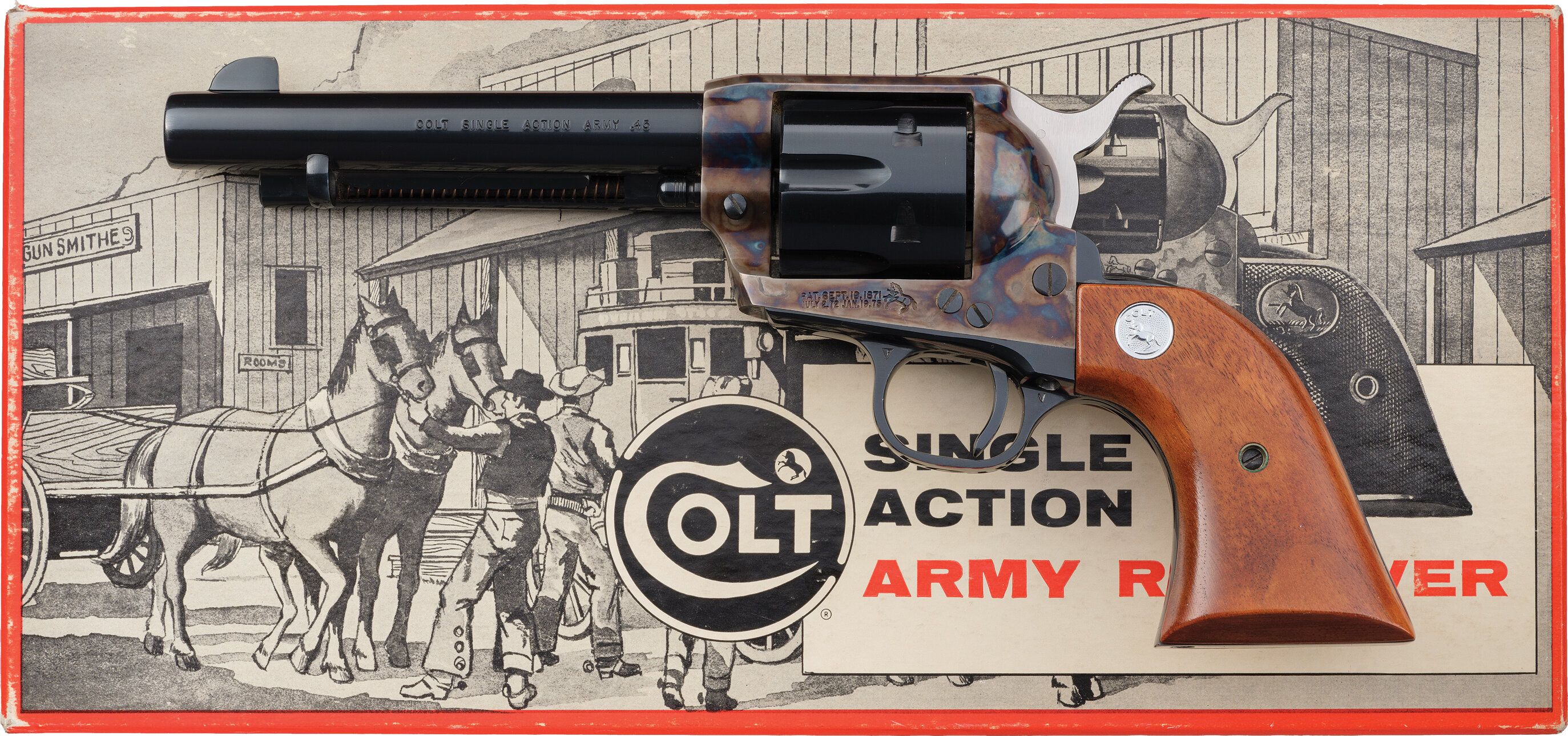 Colt 2nd Generation Single Action Army Revolver with Box | Rock Island Auction