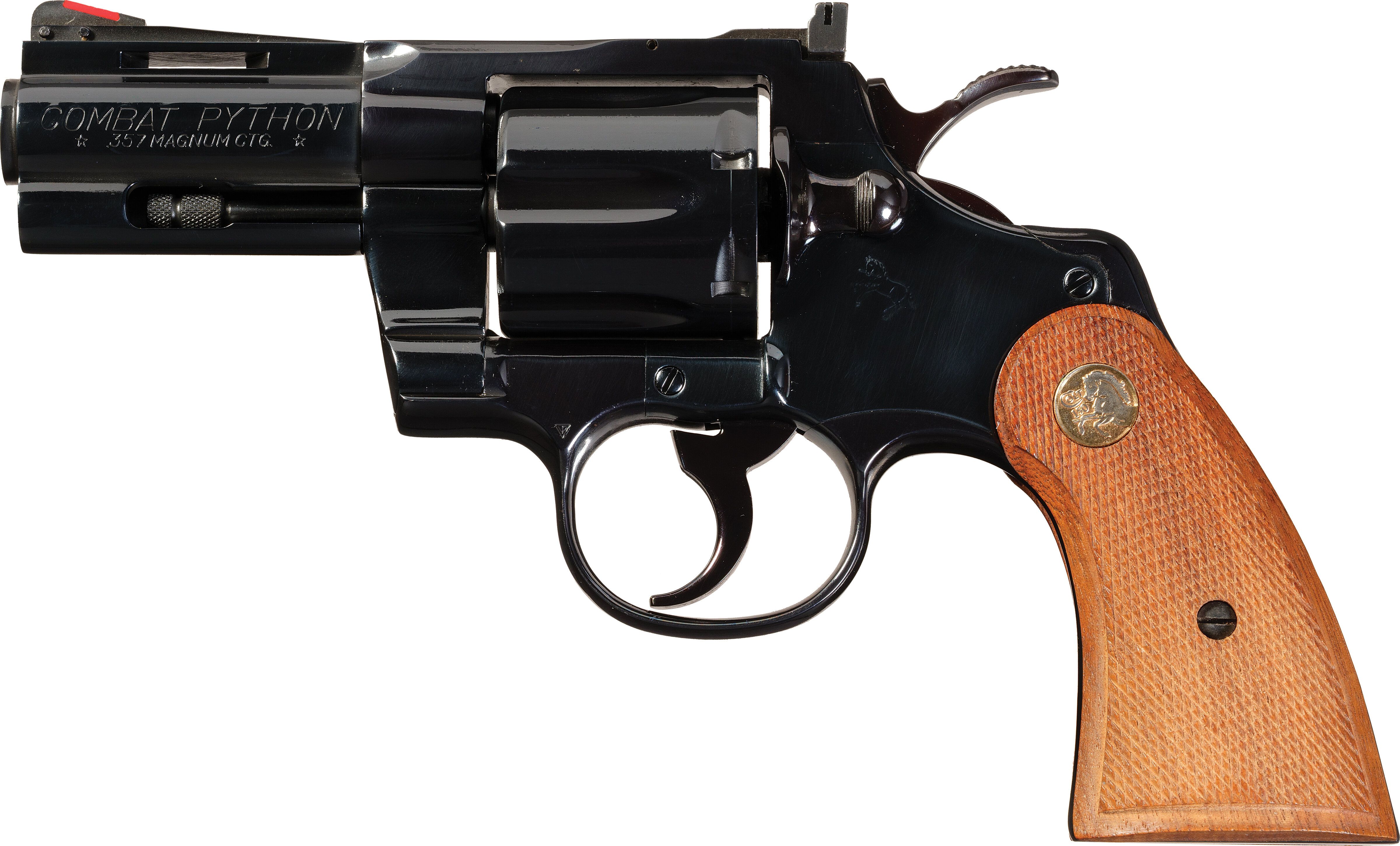 3 Inch Barrel Colt Combat Python Revolver with Factory Letter | Rock ...
