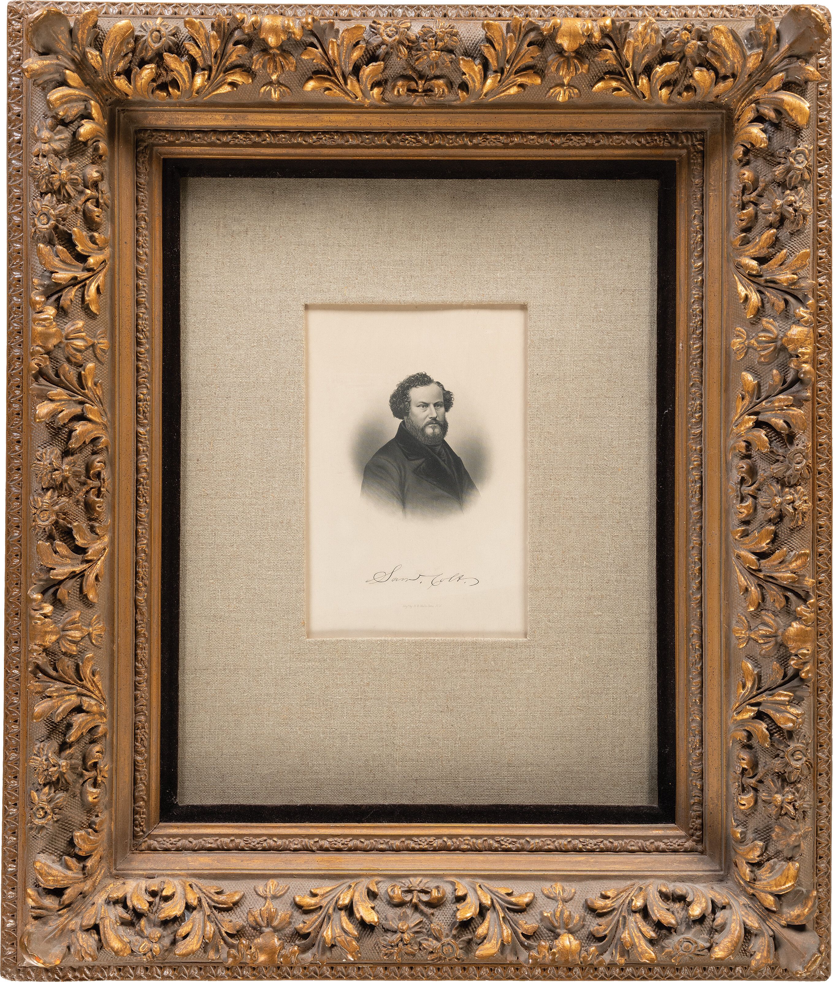 Samuel Colt Portrait and Books, Gifts from Elizabeth Colt | Rock Island ...