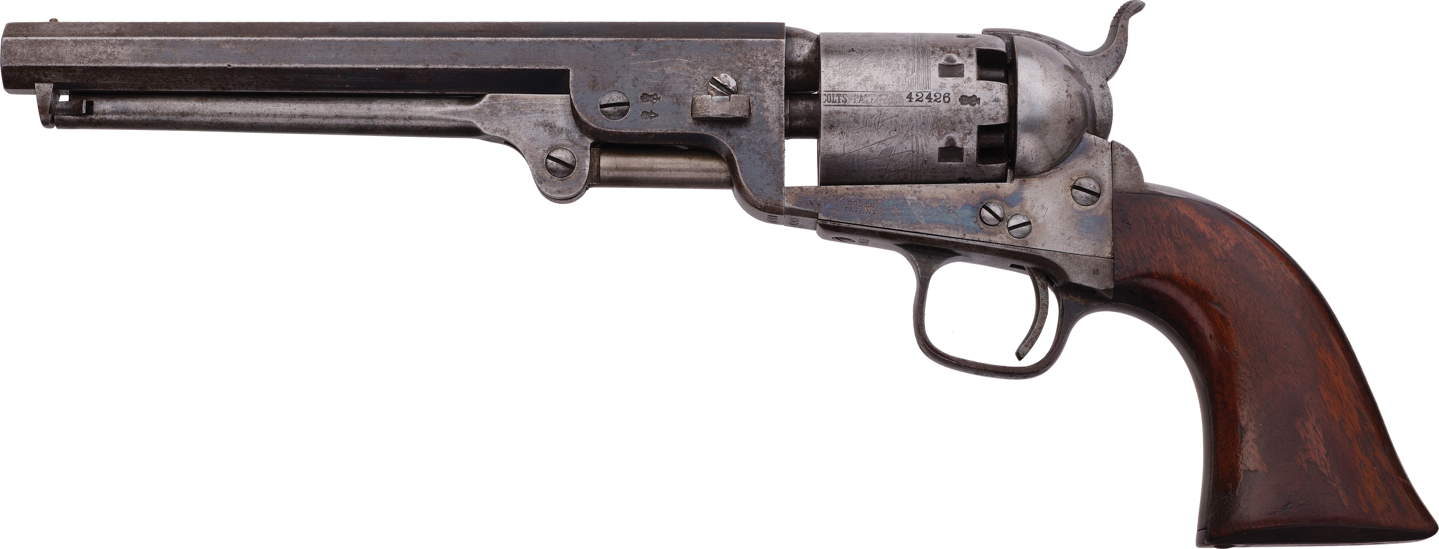 Colt London 1851 Navy Revolver of Civil War Captain Peter Wood | Rock ...