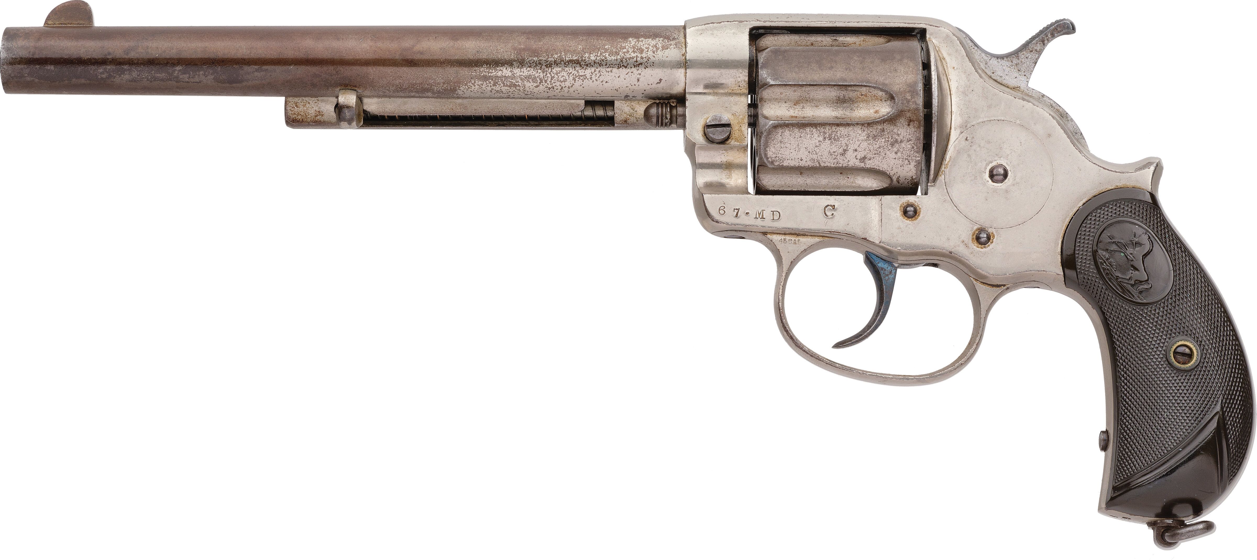Canadian Militia Marked Antique Colt Model 1878 Revolver | Rock Island ...