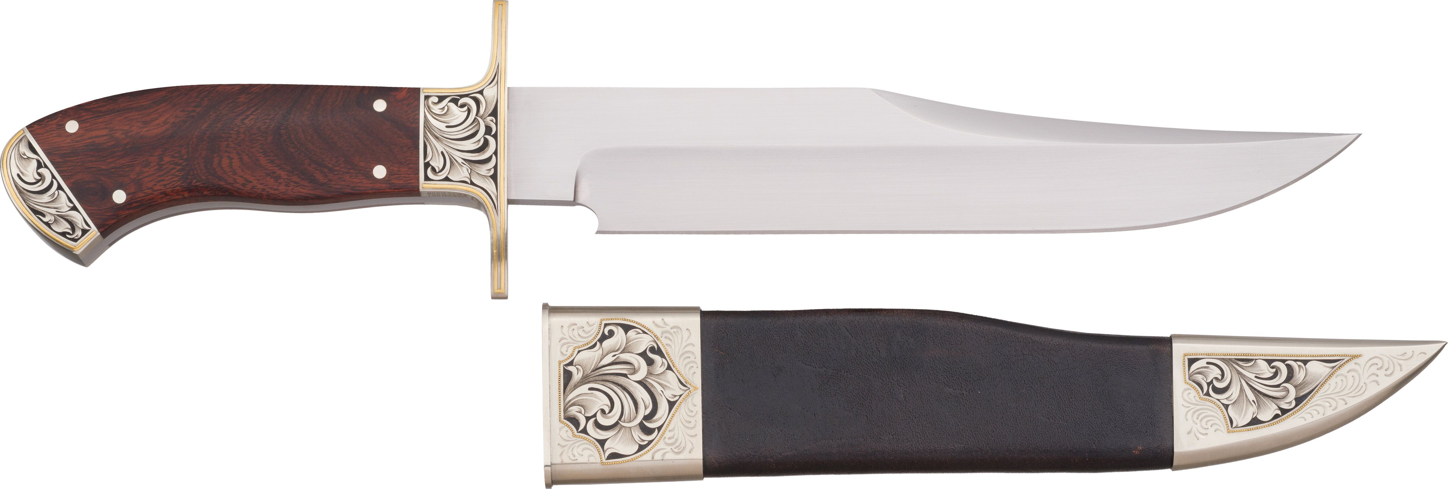 Curt Erickson/Julie Warenski-Erickson Custom Bowie Knife | Rock Island ...
