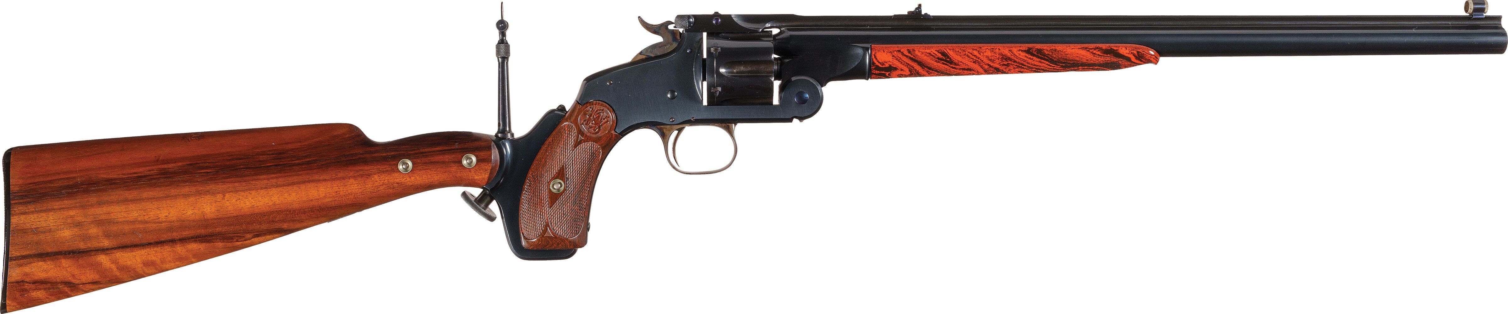 Early Smith & Wesson Model 320 Single Action Revolving Rifle | Rock ...