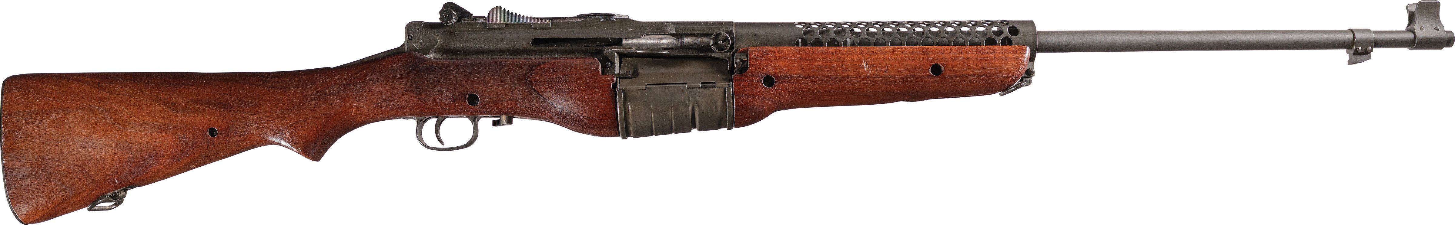 Johnson Automatics Model 1941 Semi-Automatic Rifle in 7mm Mauser | Rock ...