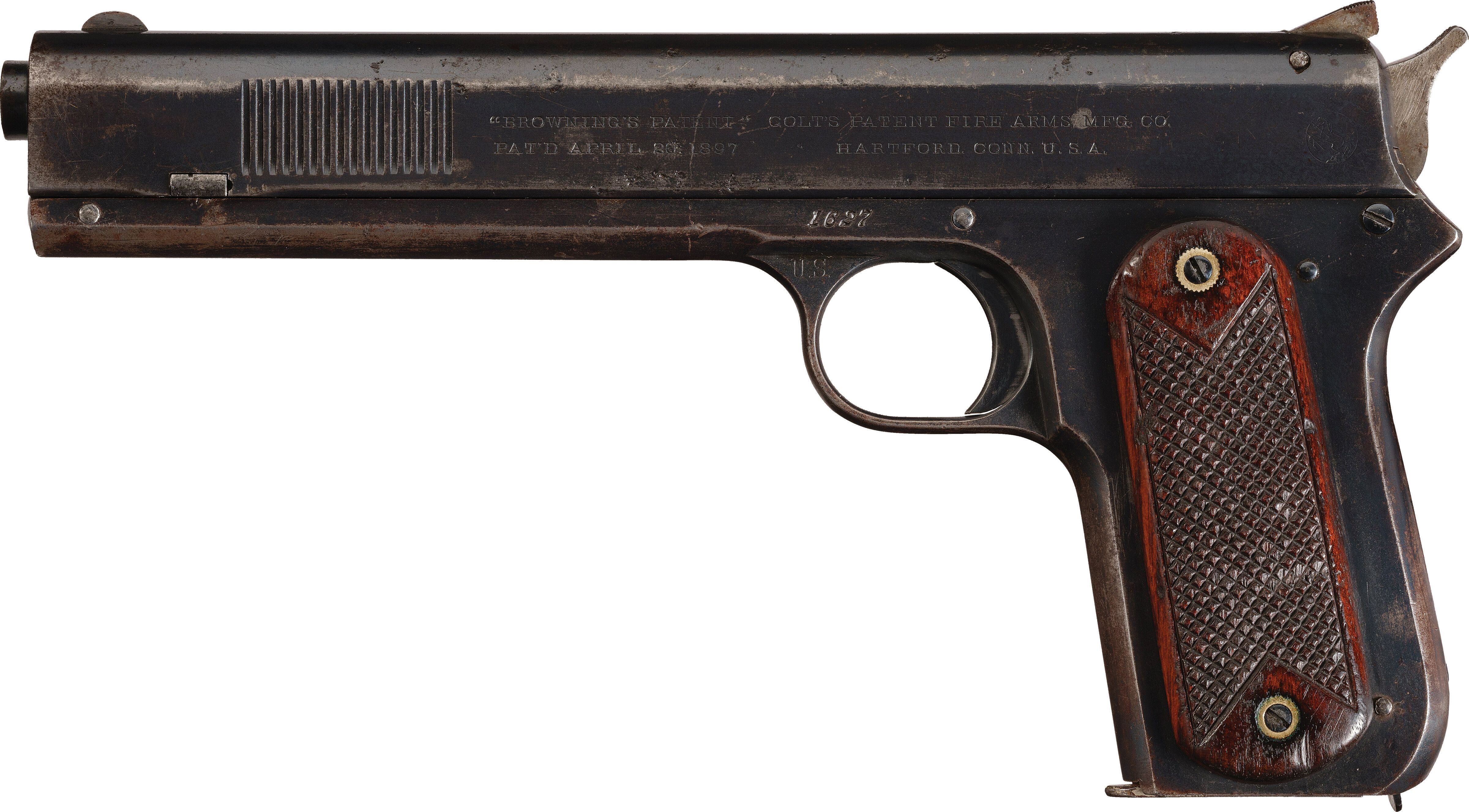 U.S. Colt Model 1900 "Sight Safety" Pistol with Holster | Rock Island ...