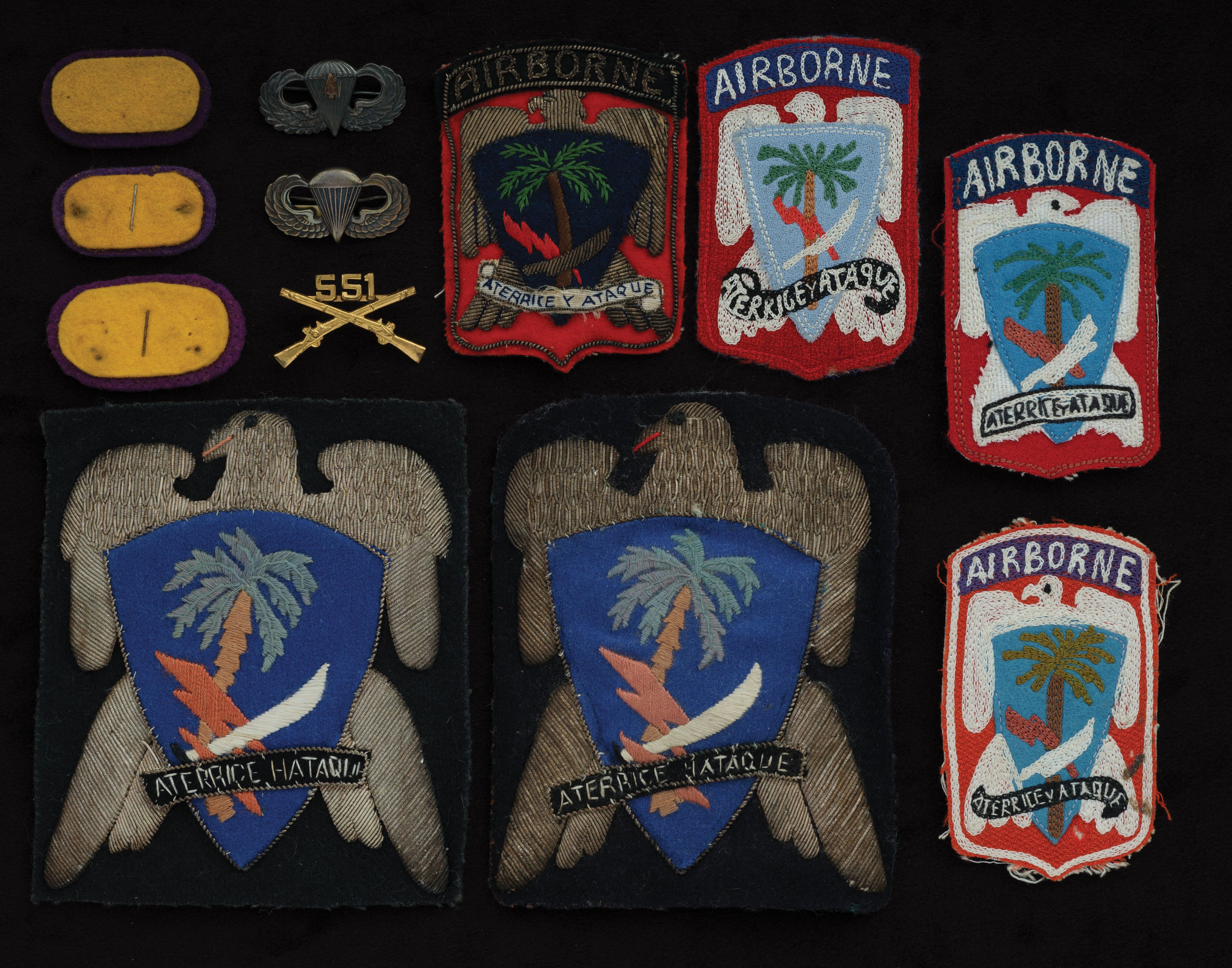 Patches and Pins for the 551st Parachute Infantry Battalion | Rock ...
