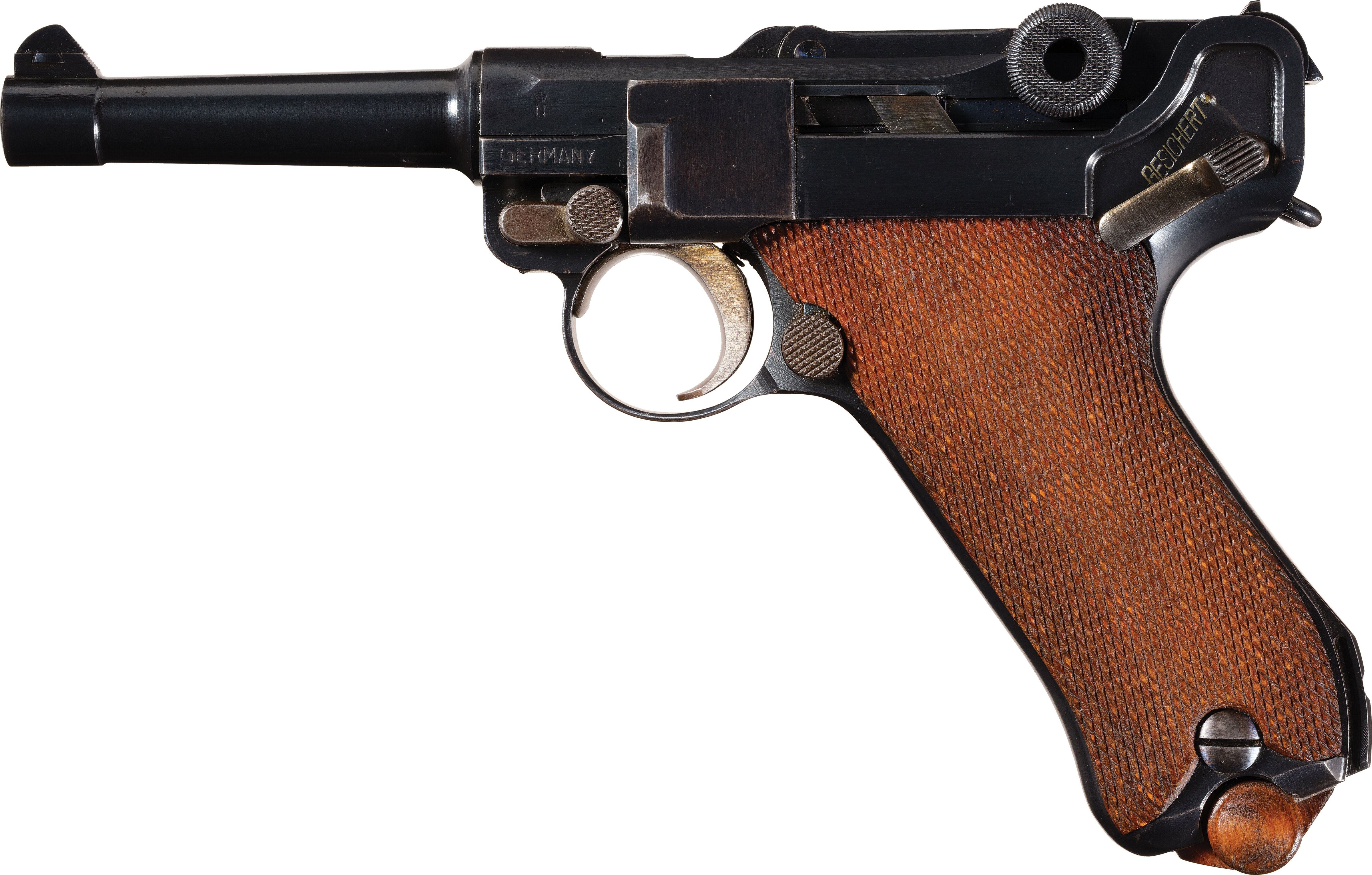 German Weimar Era DWM Model 1920 Commercial Luger Pistol | Rock Island ...