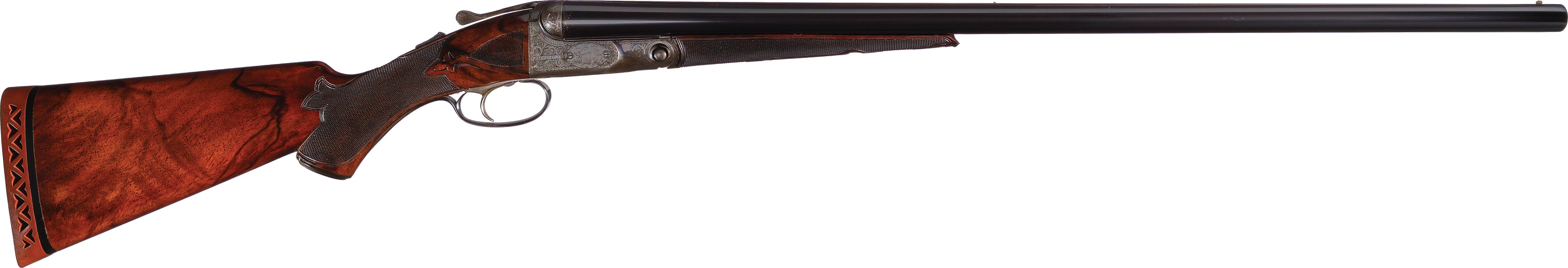Factory Engraved Parker Brothers BHE Grade Double Barrel Shotgun | Rock ...