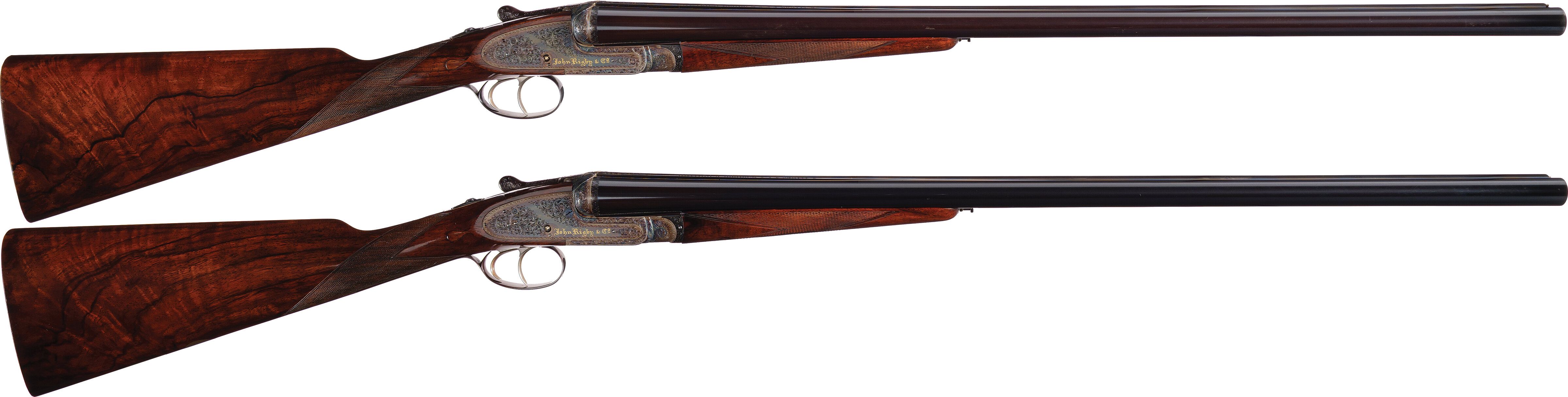 Pair of John Rigby & Co. Sidelock Double Barrel Shotguns | Rock Island ...