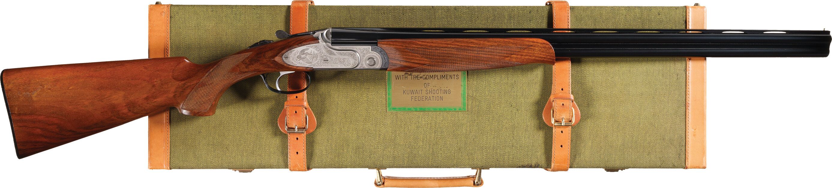 Factory Engraved B. Rizzini 20 Ga. Over/Under Shotgun with Case | Rock ...