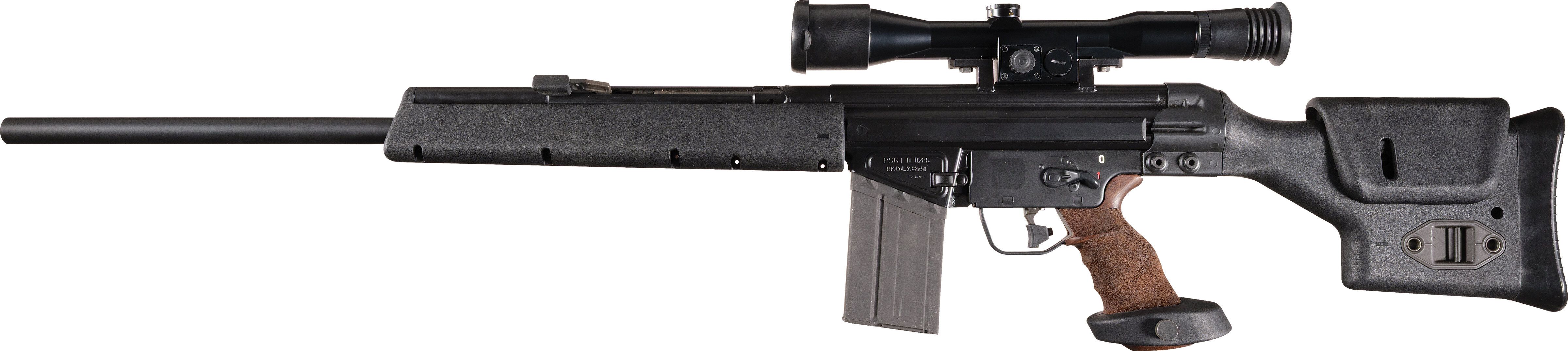 H&K PSG1 Sniper Rifle with Hensoldt Scope, Case, and Accessories | Rock ...