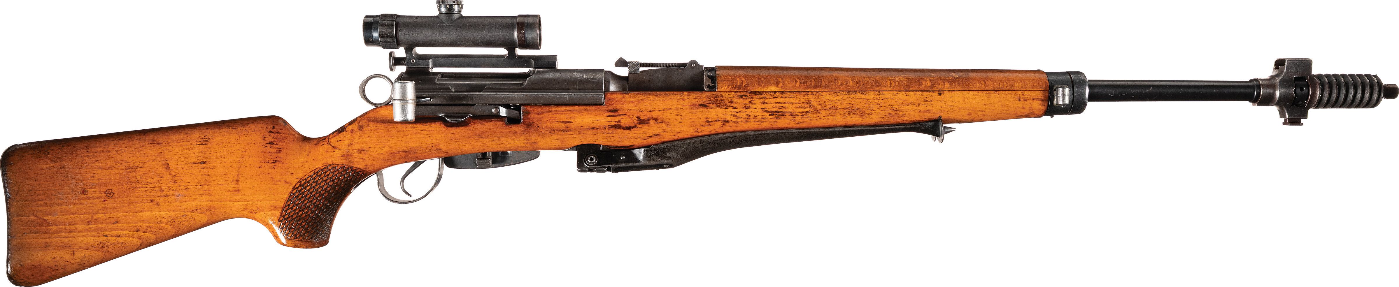 Swiss ZF-K31/55 Sniper Rifle with Matching Scope and Scope Case | Rock ...