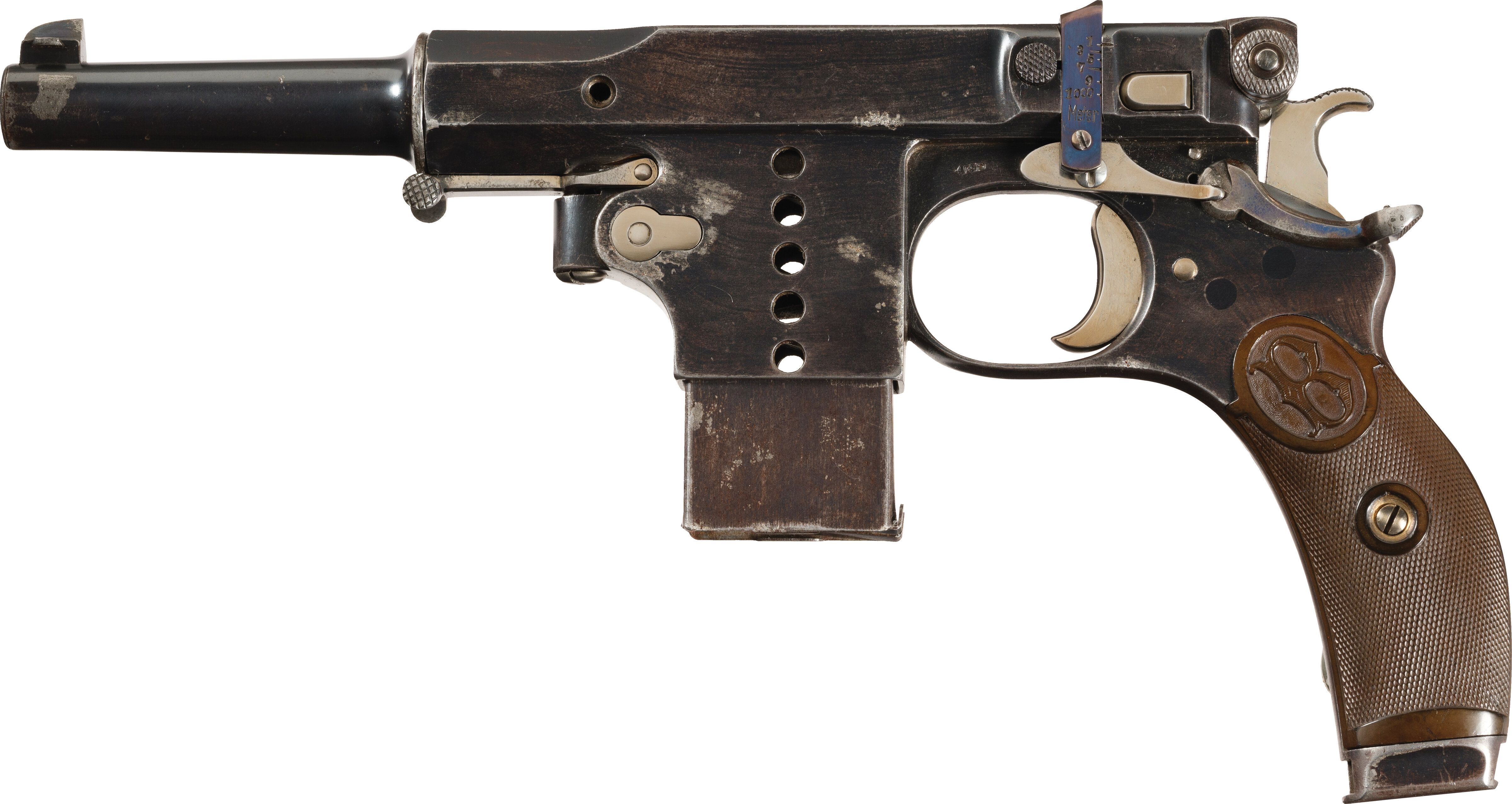 Bergman Model 1897 "No.5" Semi-Automatic Pistol | Rock Island Auction