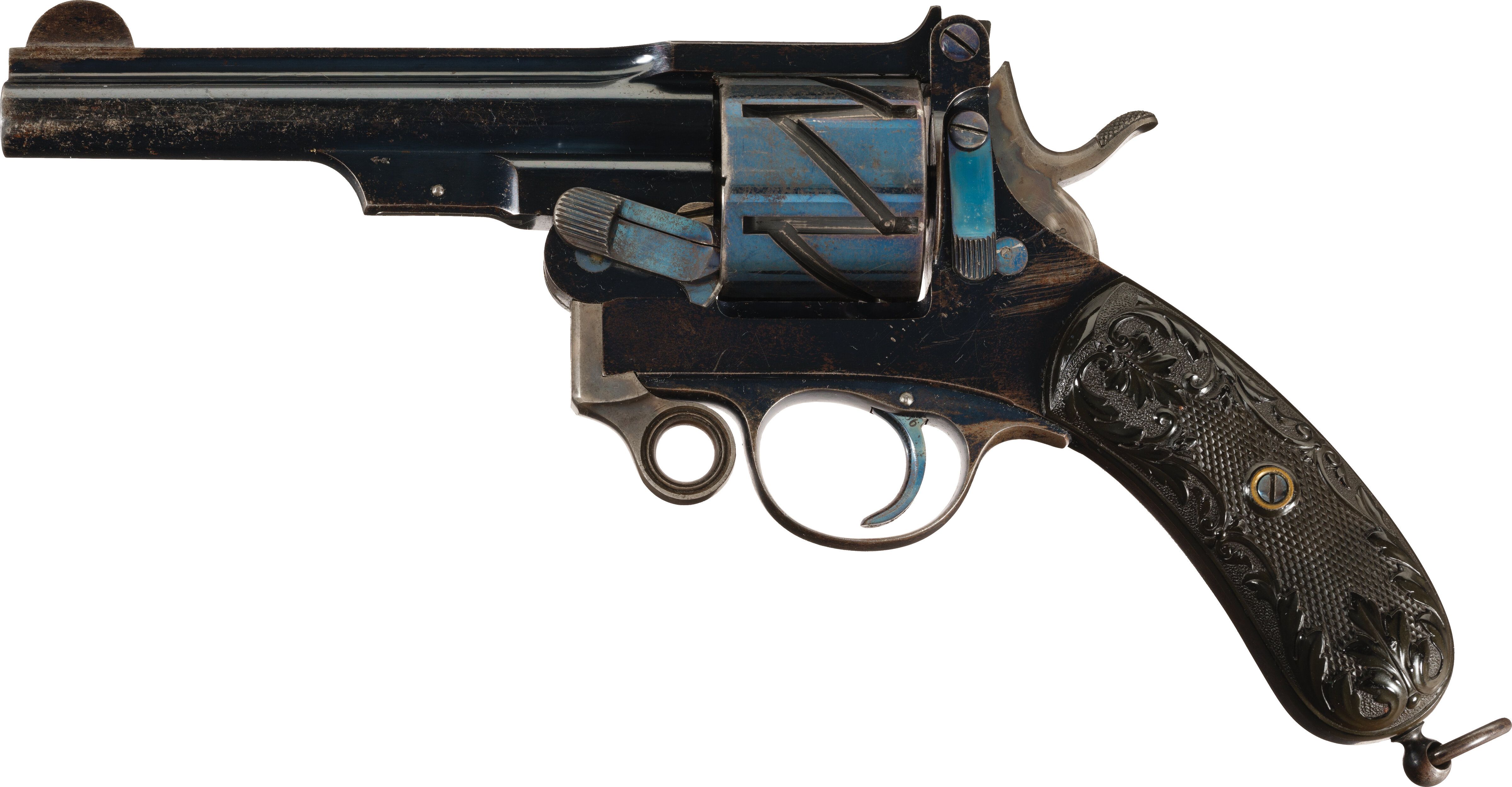 Mauser Model 1878 "Zig-Zag" Revolver with Engraved Monogram | Rock ...