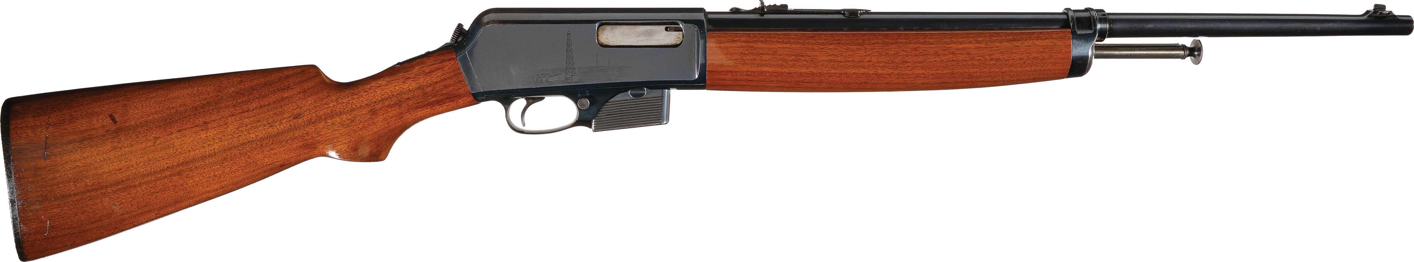 Engraved and Inscribed Winchester Model 1910 Rifle | Rock Island Auction