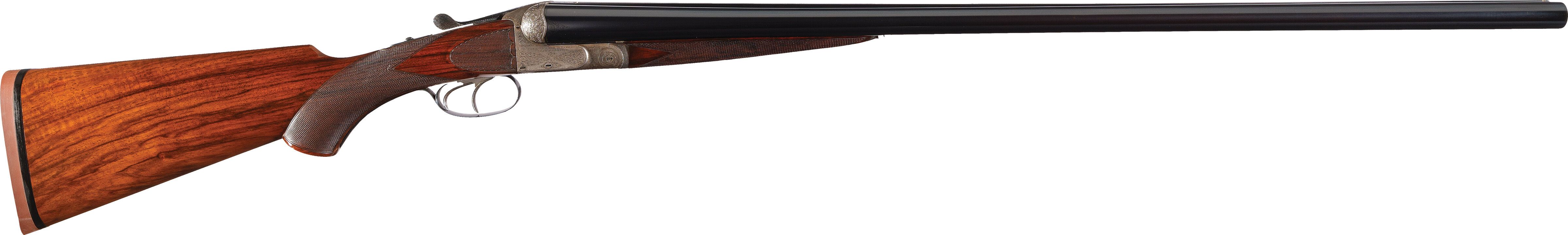 Factory Engraved VL & D Retailer Marked A. Francotte Shotgun | Rock ...