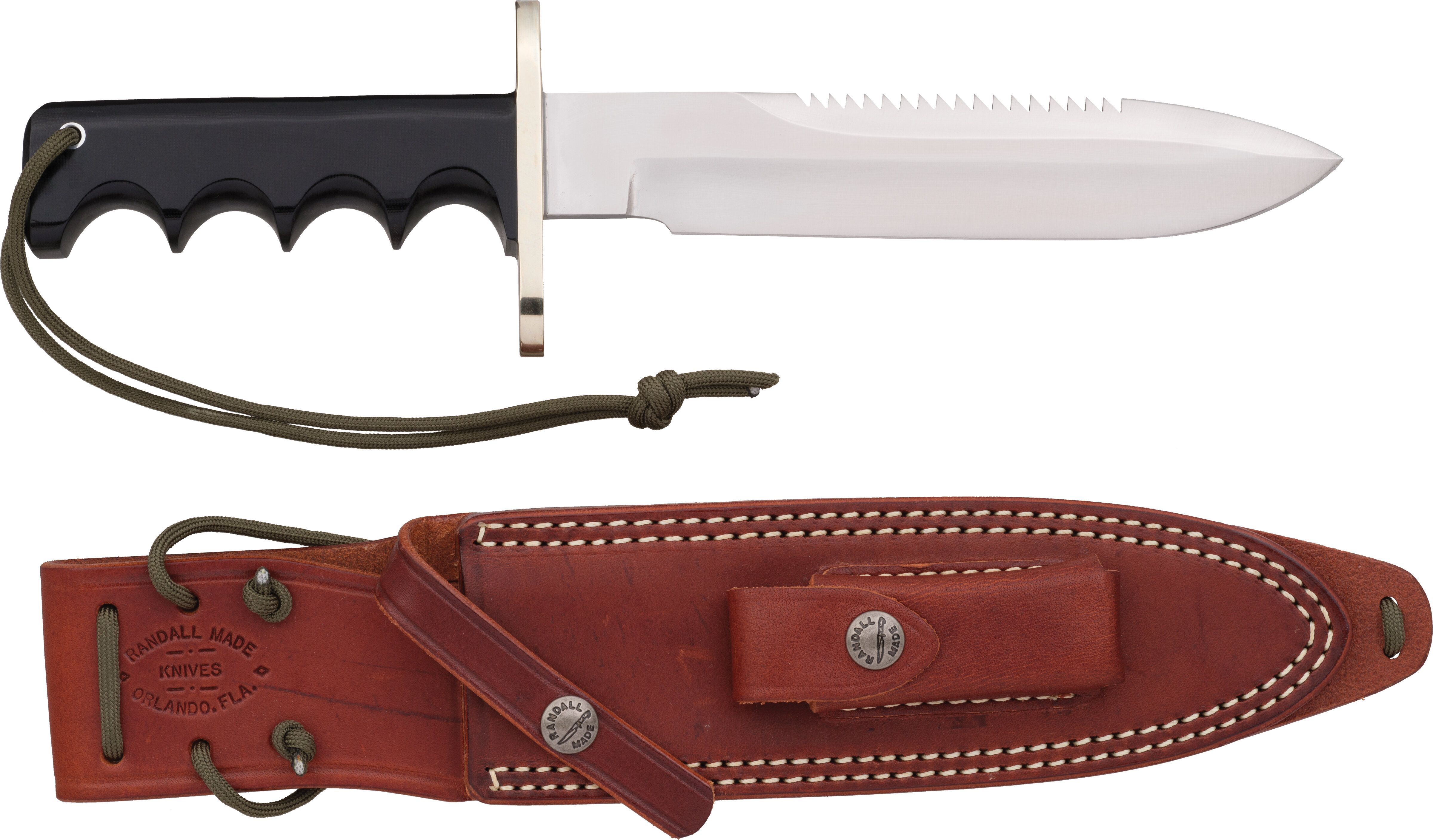 Randall Model 14 Attack Knife with Sheath | Rock Island Auction