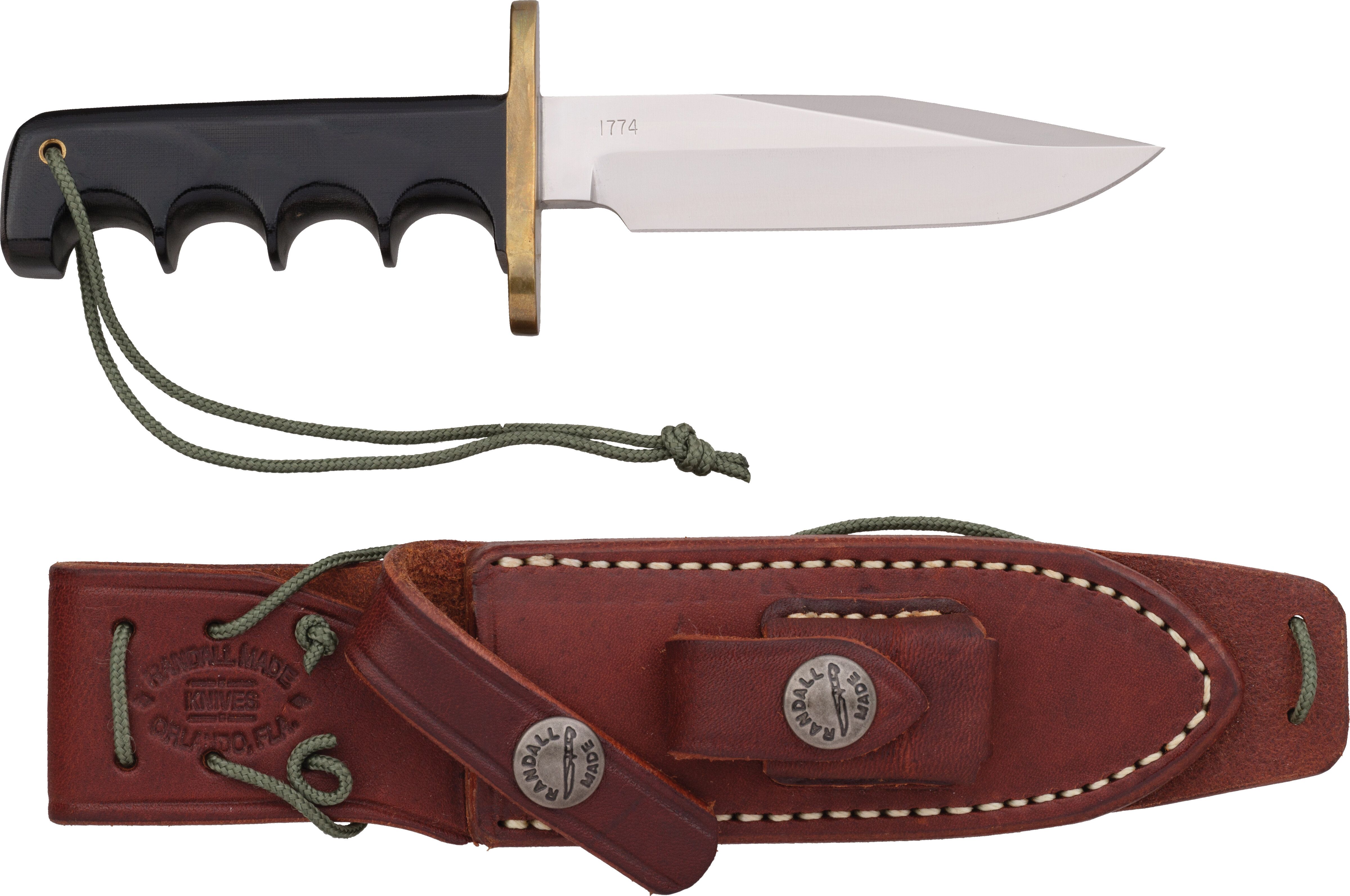 Randall Model 14 Attack Miniature Knife with Sheath | Rock Island Auction