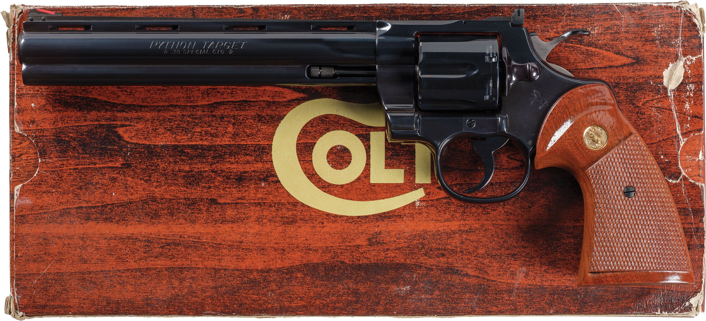 Colt Python Target Double Action Revolver with Box | Rock Island Auction