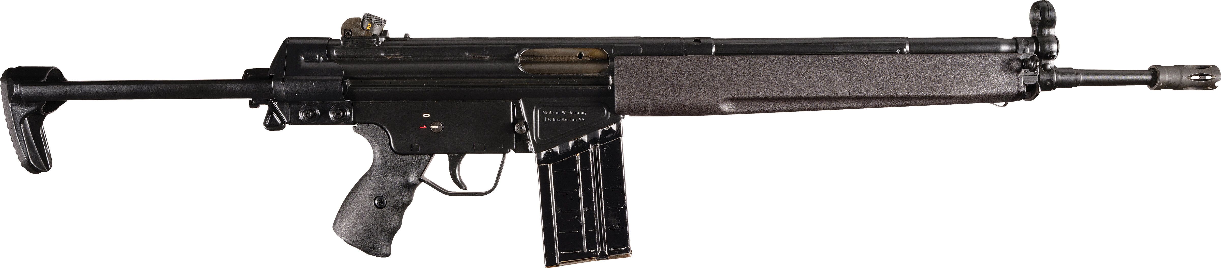 German Heckler & Koch HK911 Rifle with Retractable Stock | Rock Island ...