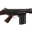 Pre-Ban Belgian FN FAL Rifle with Desirable Walnut Furniture | Rock ...