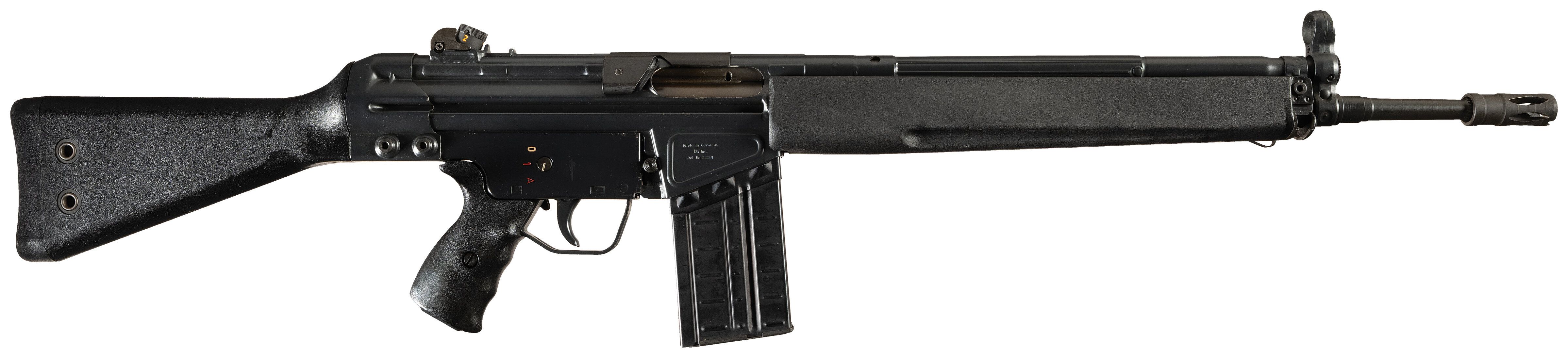 Fleming/HK "G3" Selective Fire Rifle, Class III/NFA Machine Gun | Rock ...