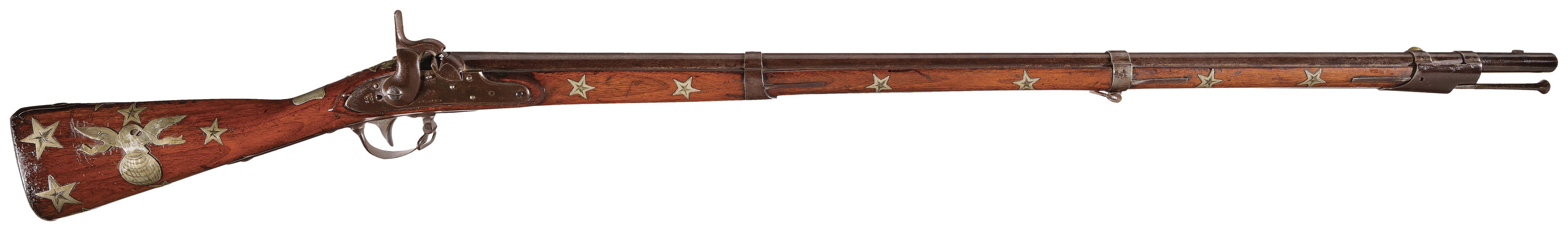 L. Pomeroy Model 1816 Musket with Patriotic Inlays | Rock Island Auction