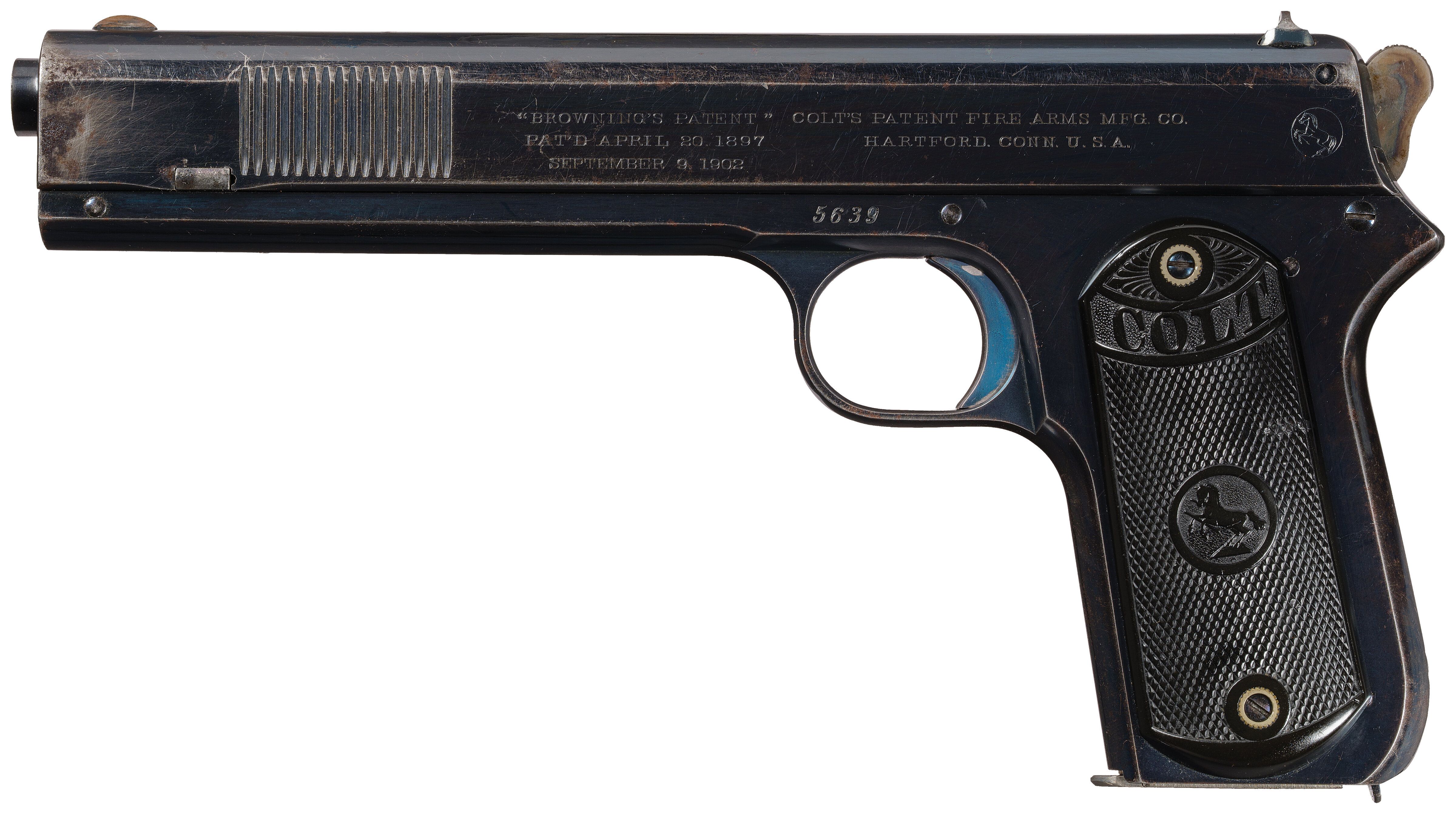 Colt Model 1902 Sporting Semi-Automatic Pistol | Rock Island Auction