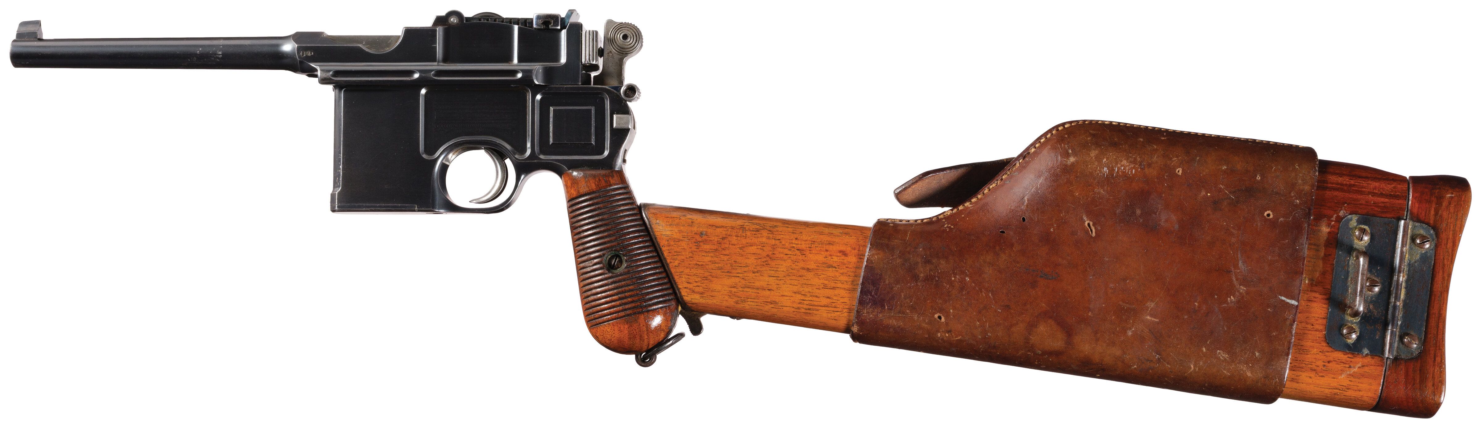 Antique Mauser 1896 Cone Hammer Broomhandle with Matching Stock | Rock ...