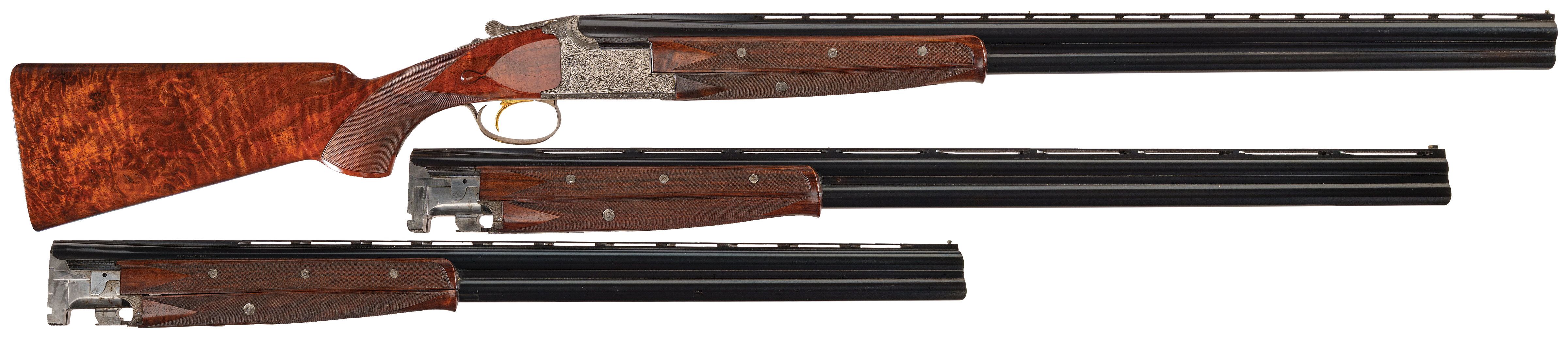 Crousse Engraved Browning D5 Grade Superposed Shotgun 3 Barr | Rock ...
