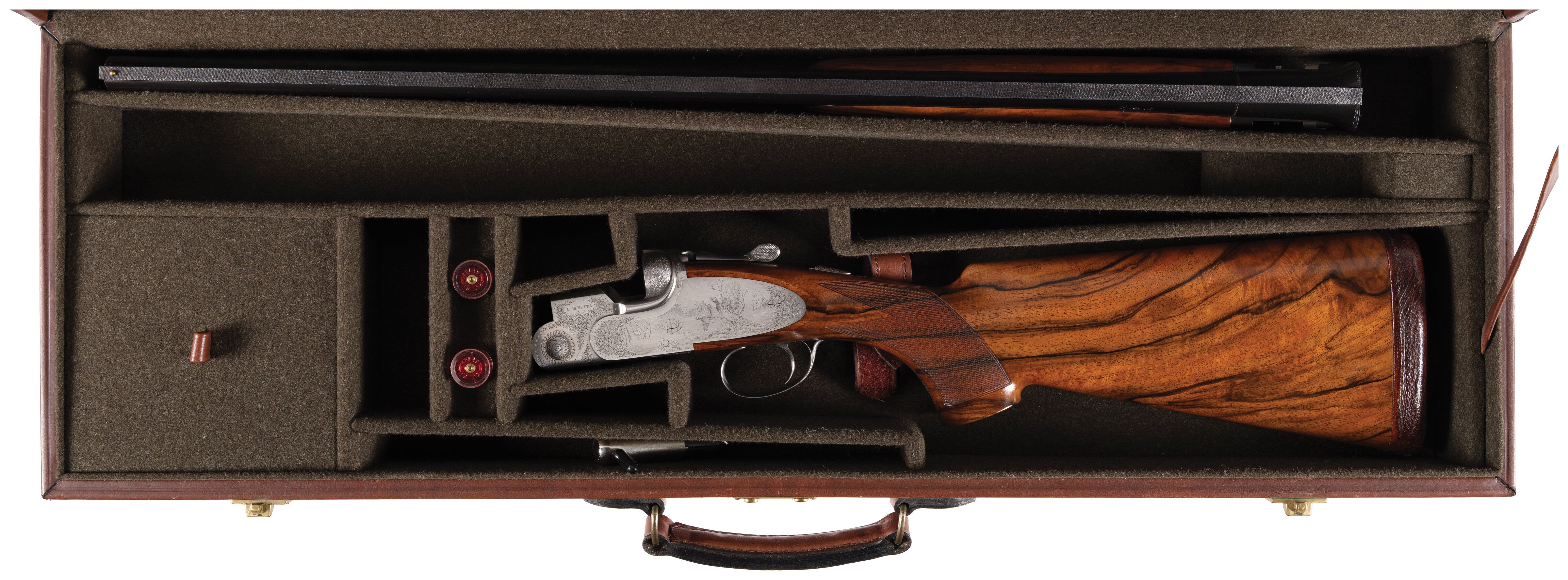 Bonsi and Venzi Game Engraved Beretta SO9 Over/Under Shotgun | Rock ...