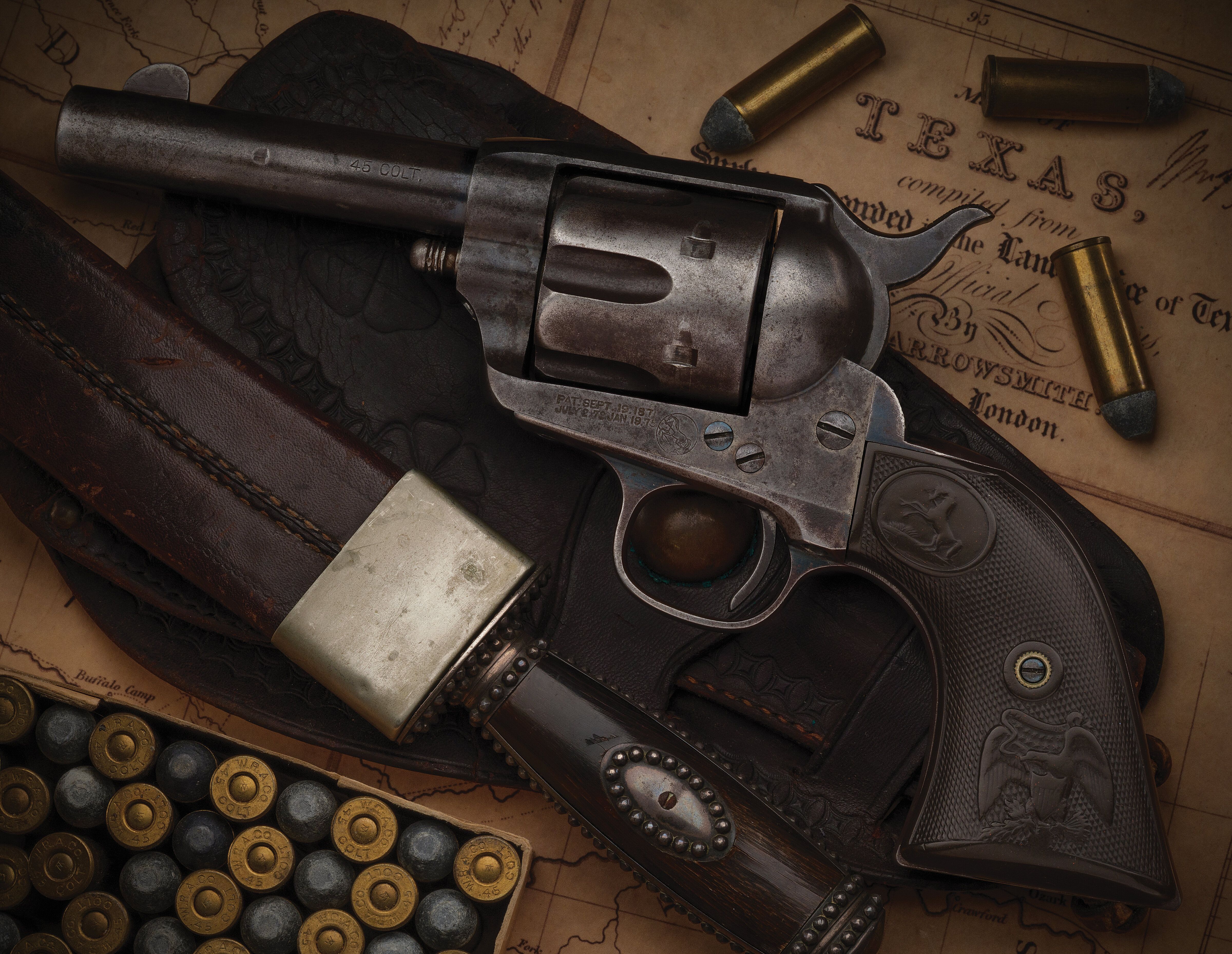 Texas Shipped Antique Colt Sheriff's Model Single Action Army | Rock ...