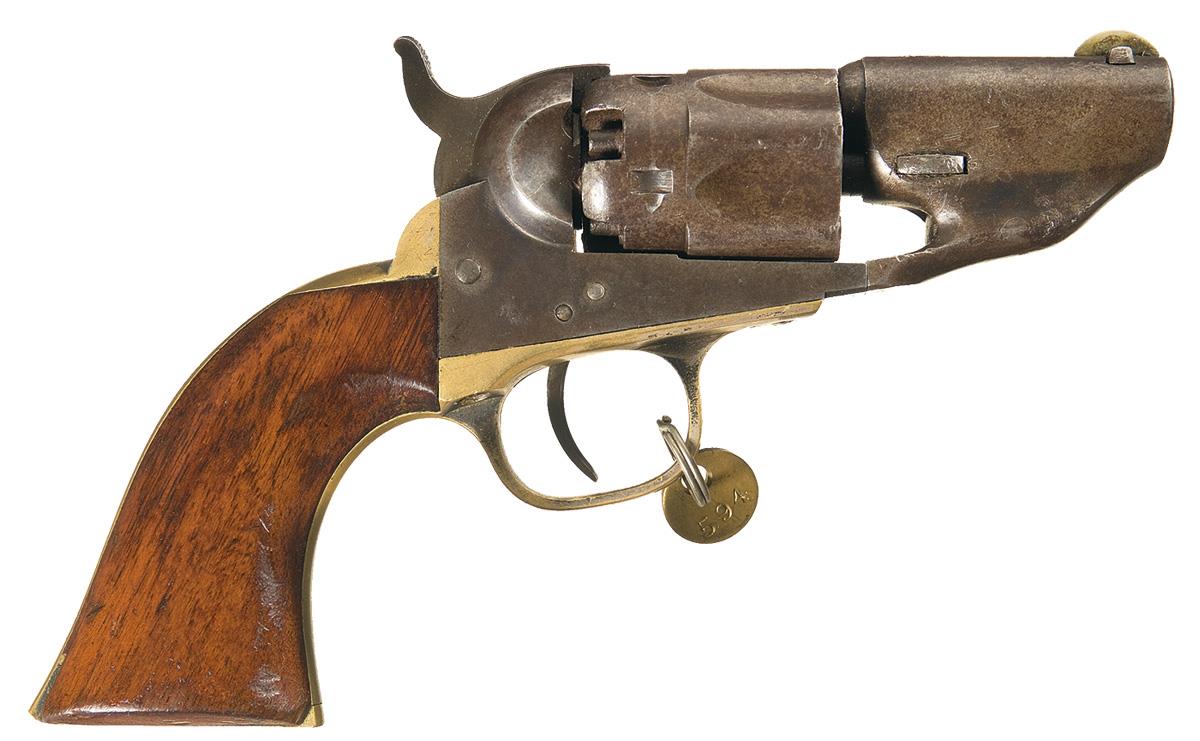 Colt Model 1862 Police 'Belly' Percussion Revolver | Rock Island Auction