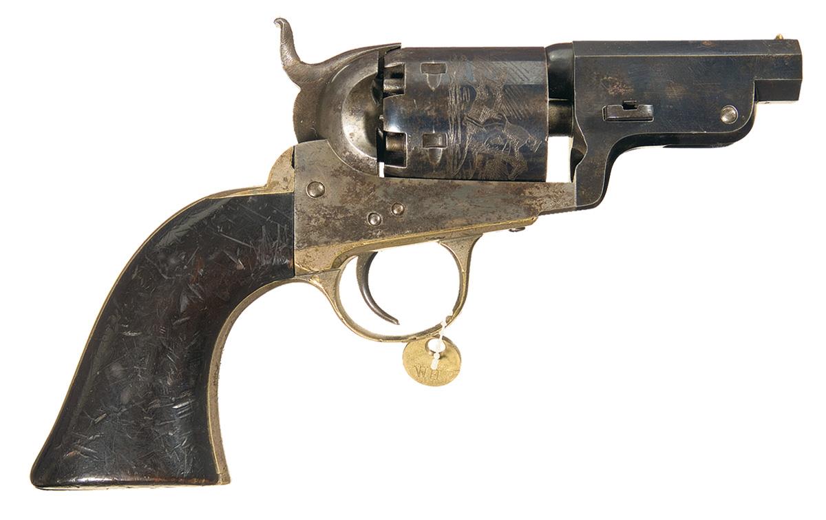 Colt Brevete 1851 Navy Model Percussion Revolver | Rock Island Auction