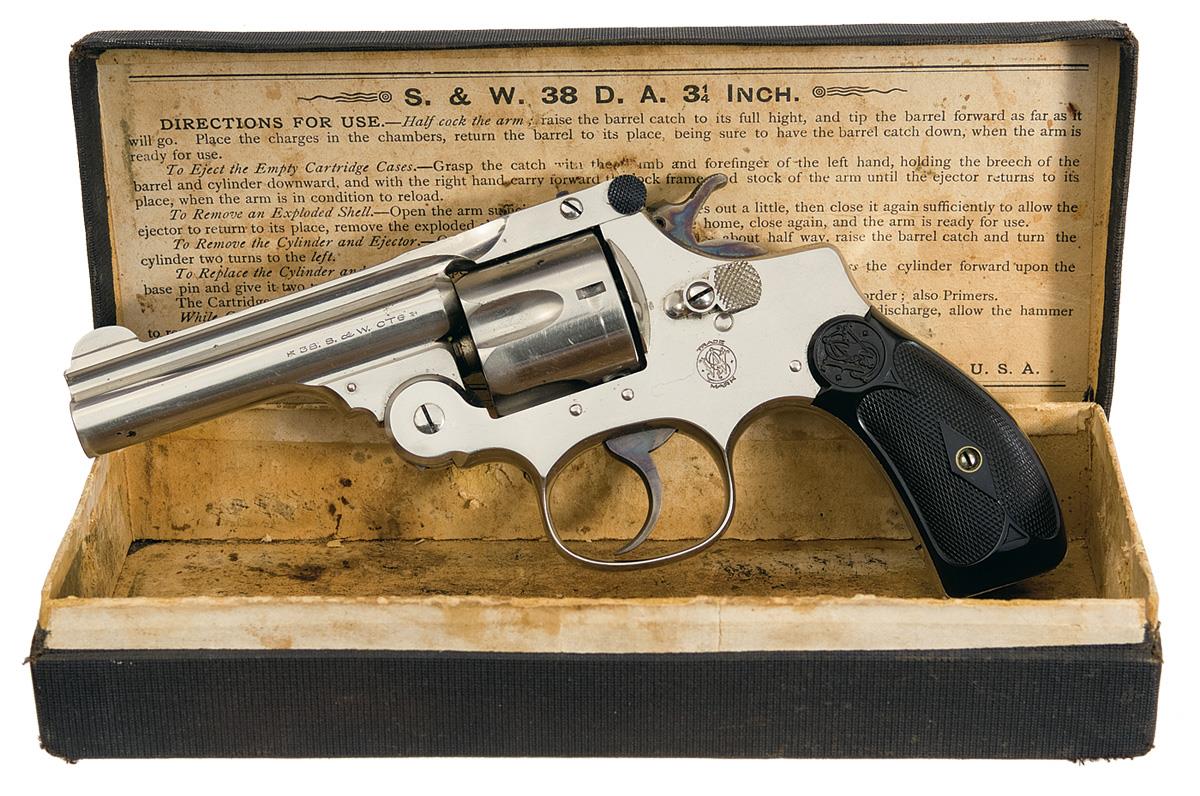 Smith & Wesson 38 DA Revolver 38 S&W | Rock Island Auction