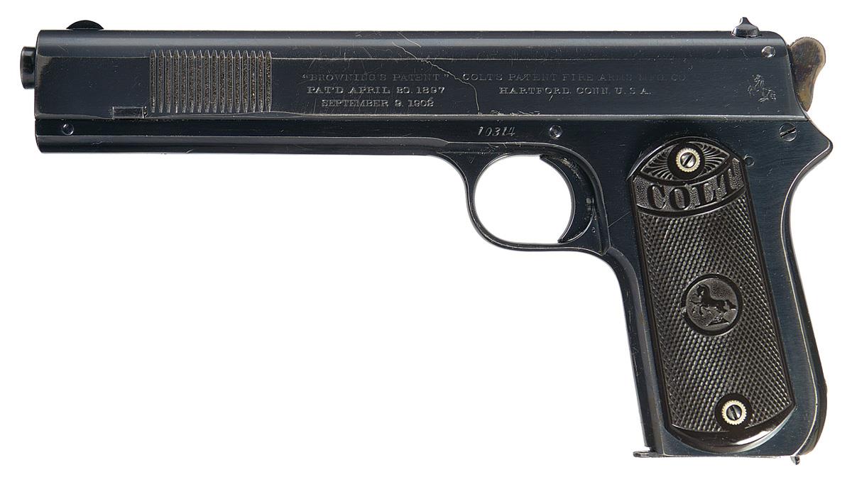 Excellent Colt Model 1902 Sporting Semi-Automatic Pistol | Rock Island ...